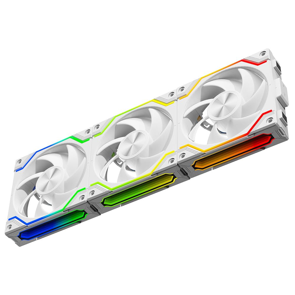 ICOLER JM-S30s Magnetic Type SSF20 PCFan,Infinity Mirror ARGB Case Fan ...