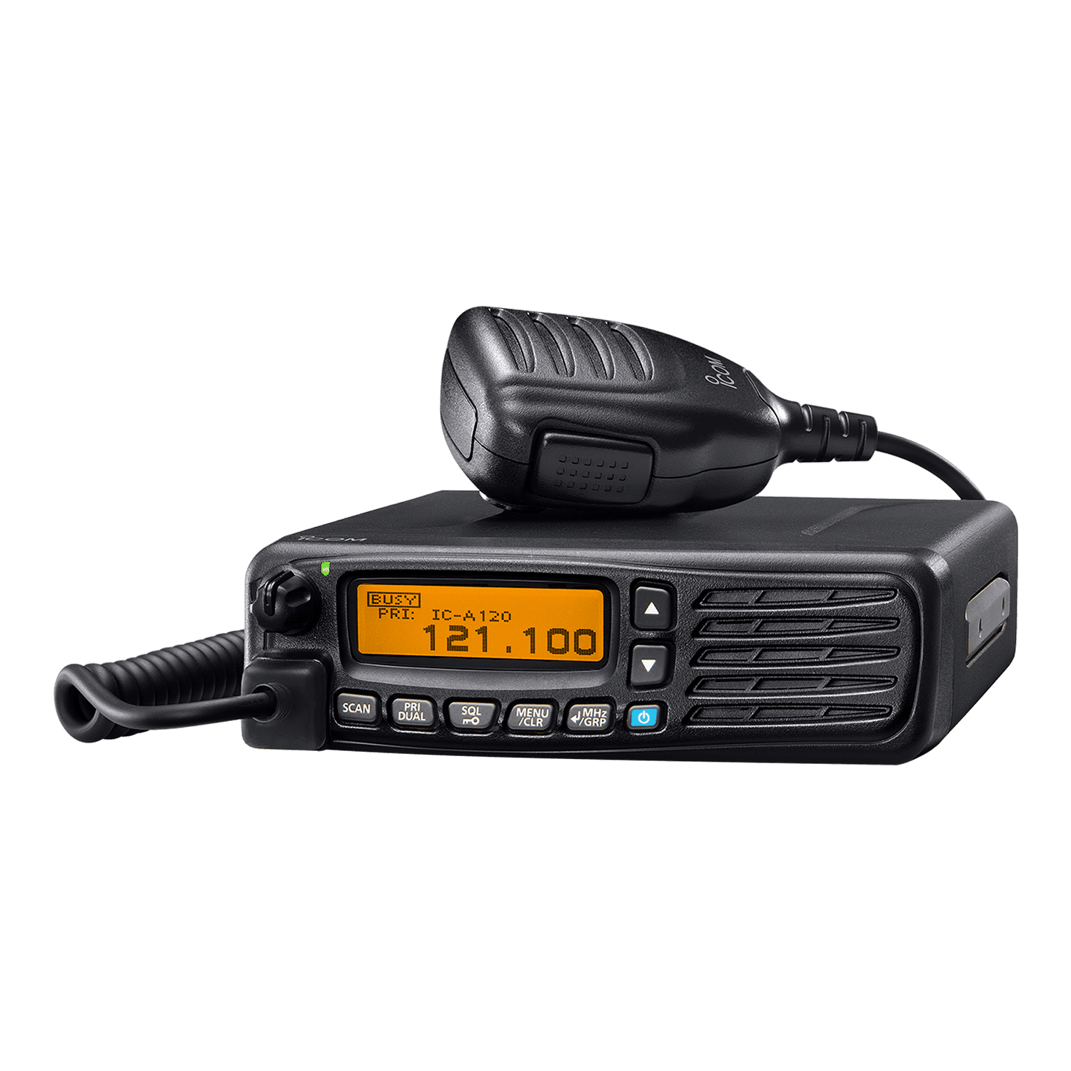Icom IC-A120 VHF Airband Mobile Transceiver, 200 Channels, Active Noise ...
