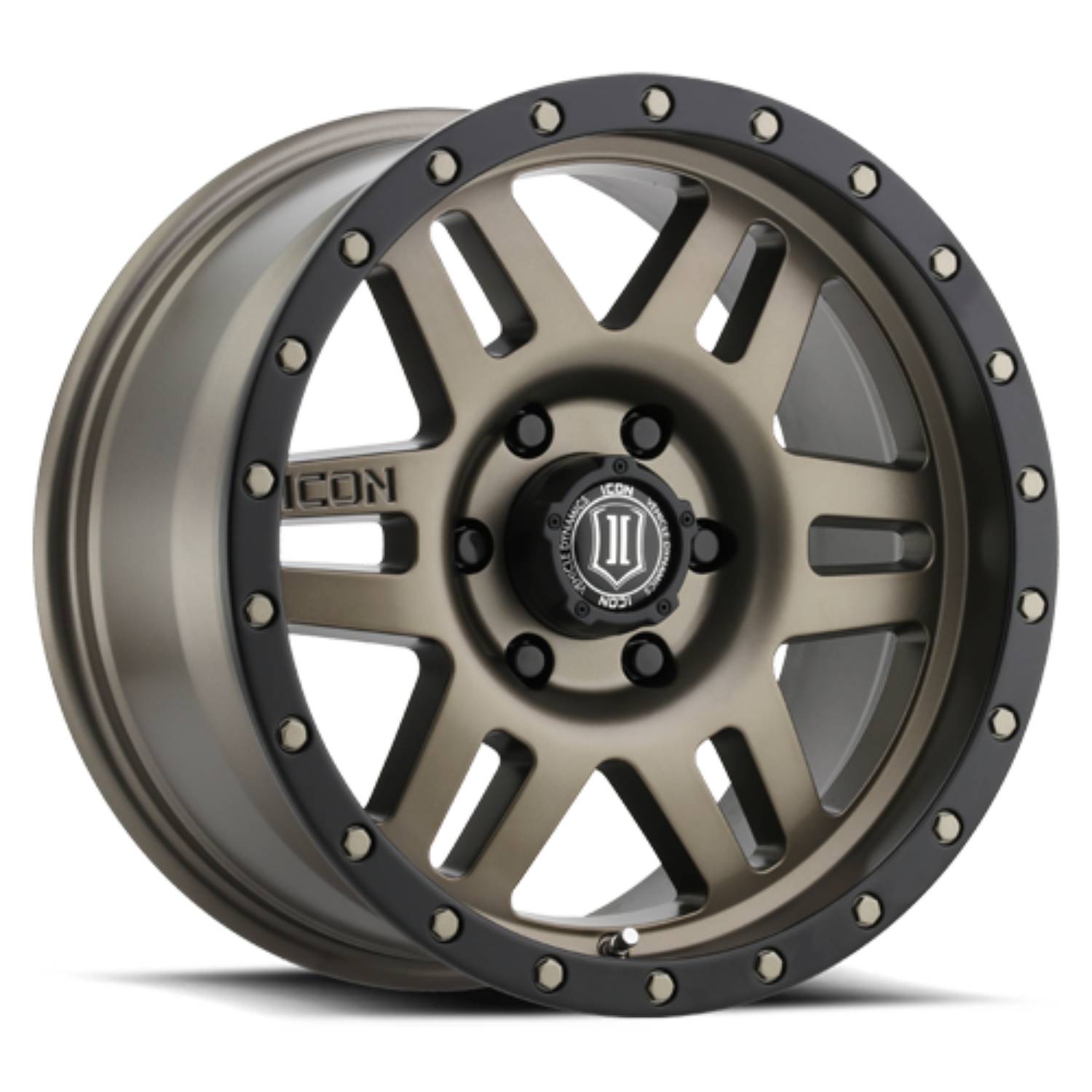 ICON ALLOYS SIX SPEED 17X8.5 6X135 6ET 94CB BRONZE WHEEL Fits select ...