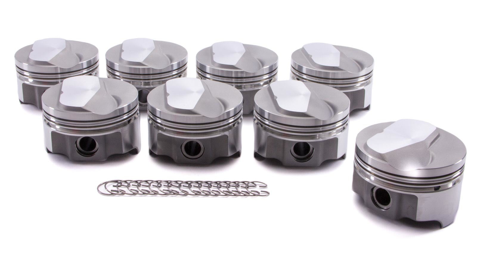 ICON PISTONS BBC FHR Dome Piston Set 4.155 Bore +17cc P/N - IC9948.030 ...