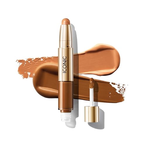 ICONIC LONDON Radiant Concealer & Brightening Duo | Creamy Liquid ...
