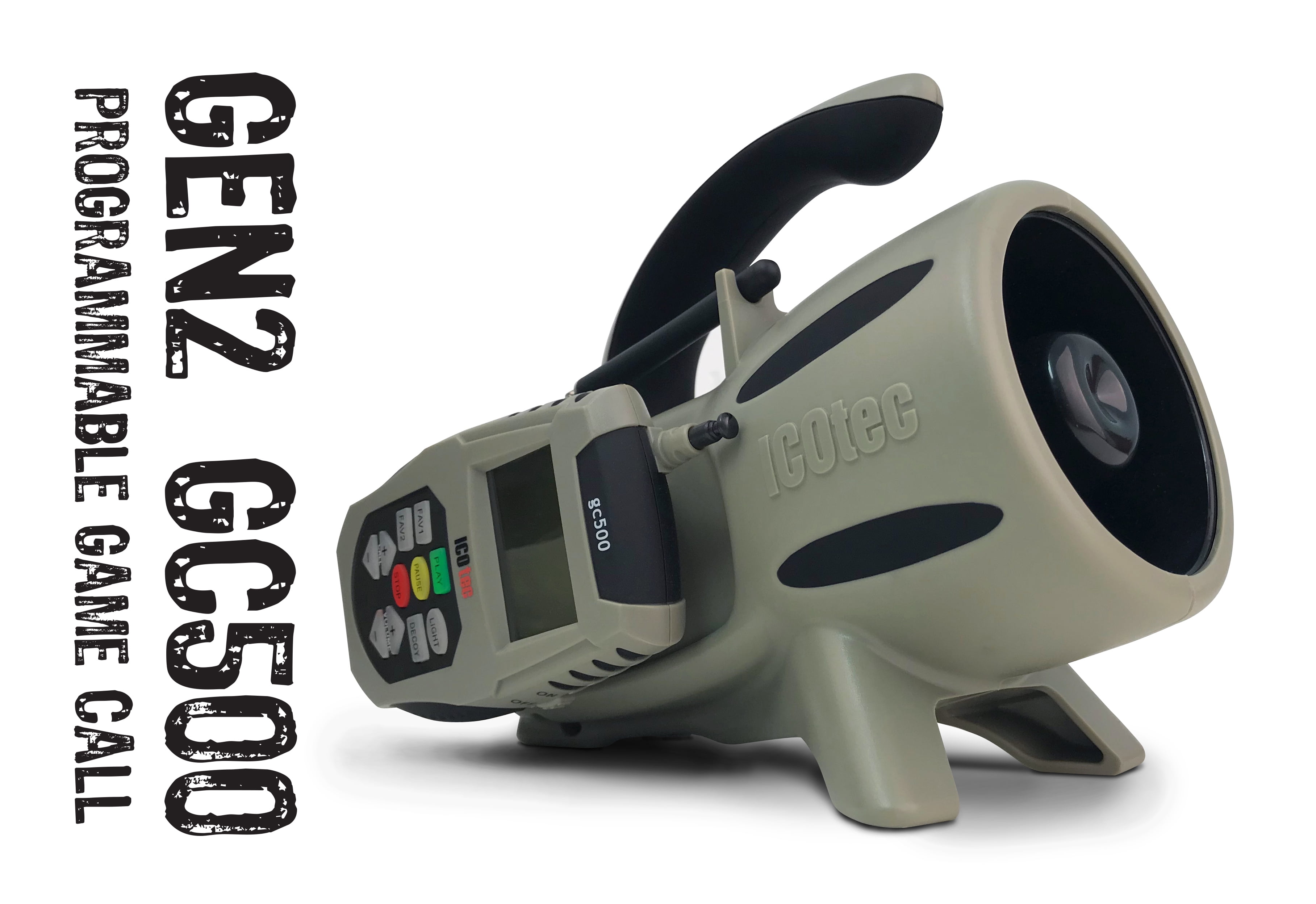 ICOtec® GEN2 GC500 Electronic Hunting Equipment - Programmable Predator Call - Walmart.com