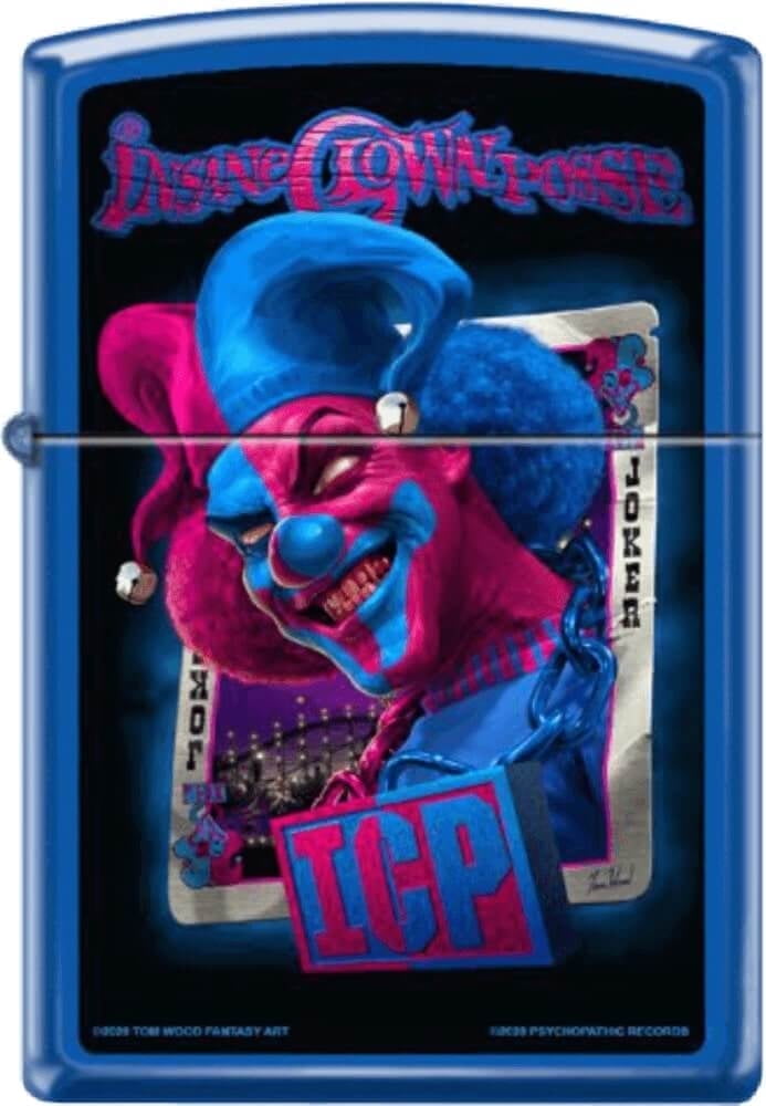 ICP Carnival of Carnage - Blue Matte Zippo Lighter - Walmart.com