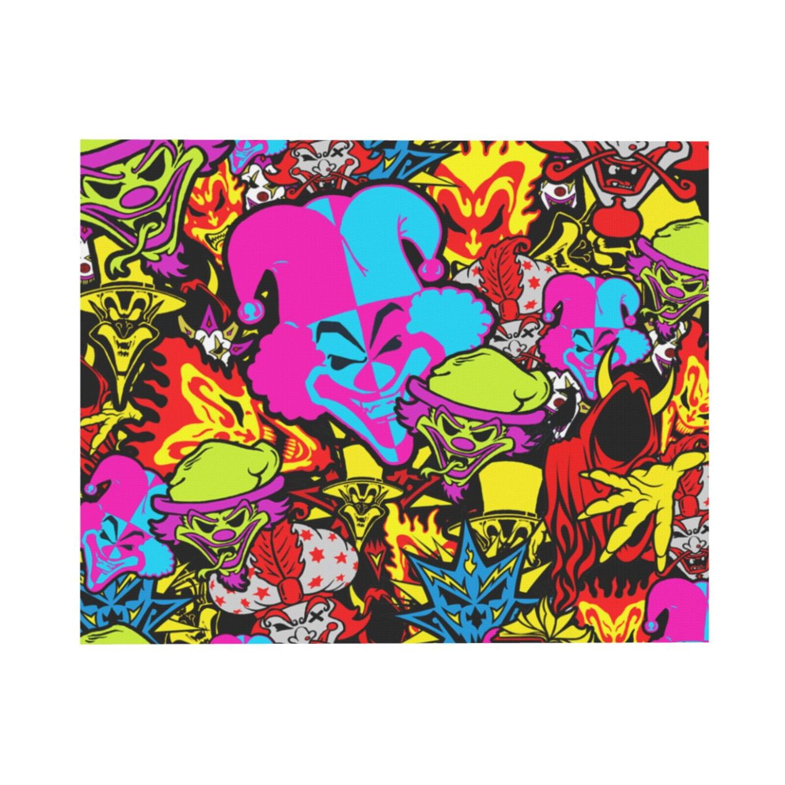 ICP Insane Clown Posse Canvas Decorative Poster Gift Art Picture ...