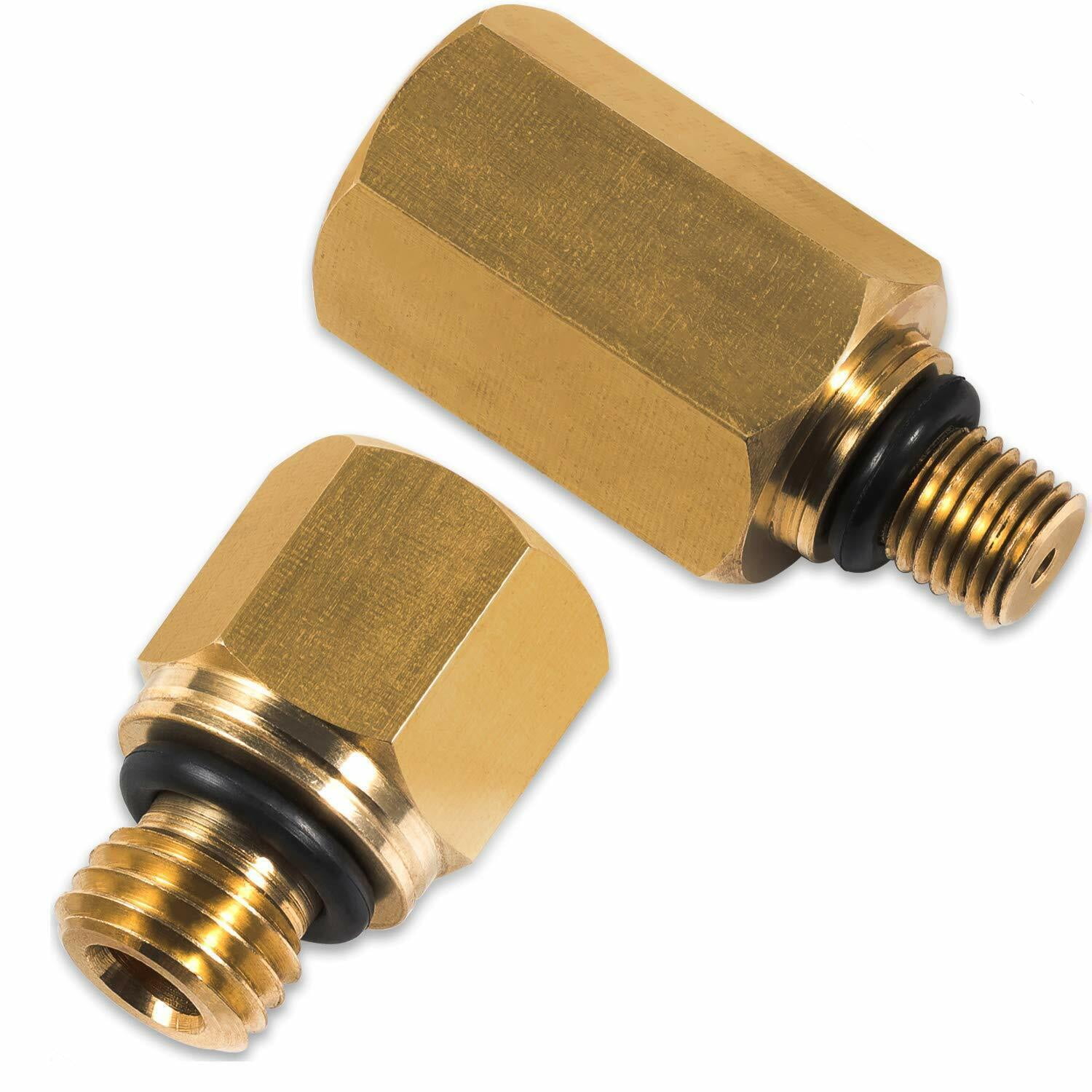 ICP Leak Air Test Tool 6.0L Yellow High Pressure Oil Fuel Rail Adapters ...