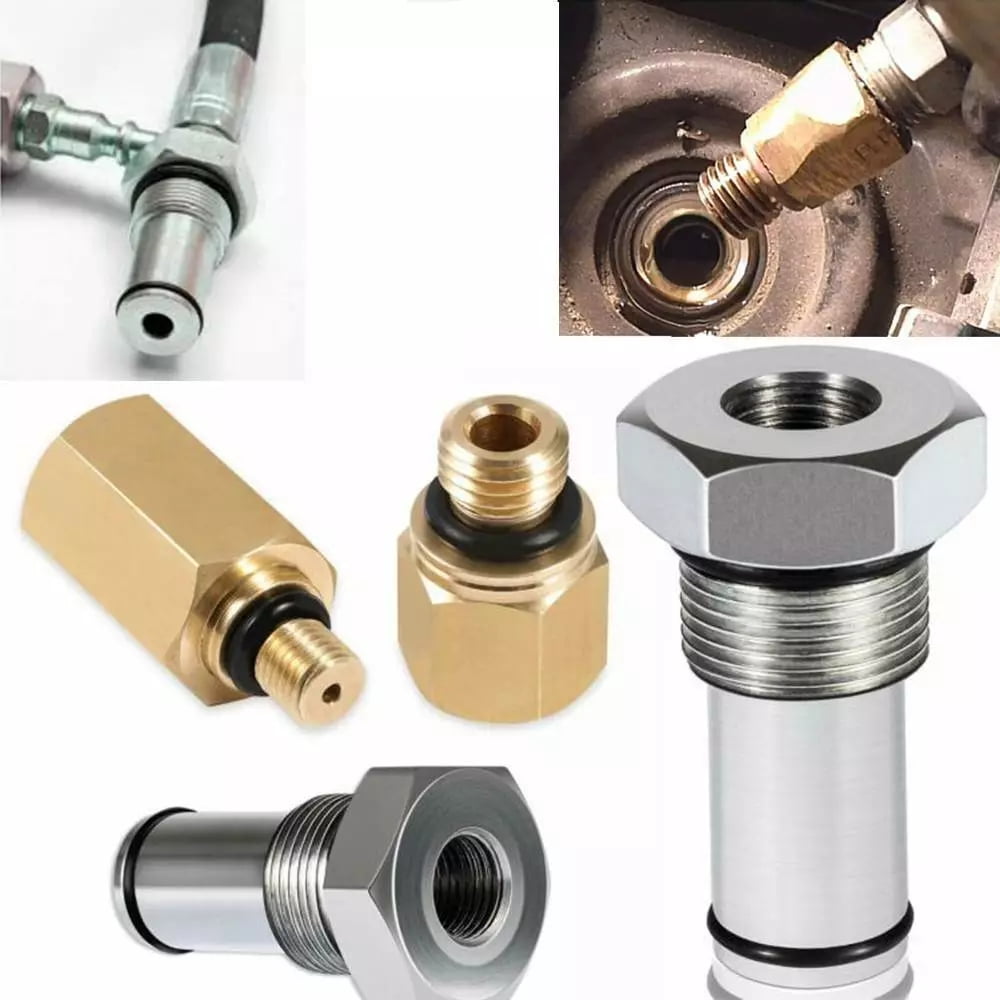 ICP Oil Fuel Rail Adapter IPR Valve Air Test Fitting Tool Fits 03-2010 ...