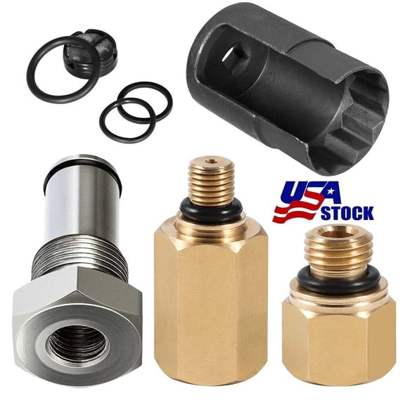 ICP Oil Fuel Rail Adapter IPR Valve Air Test Fitting Tool for 2003~2010 ...