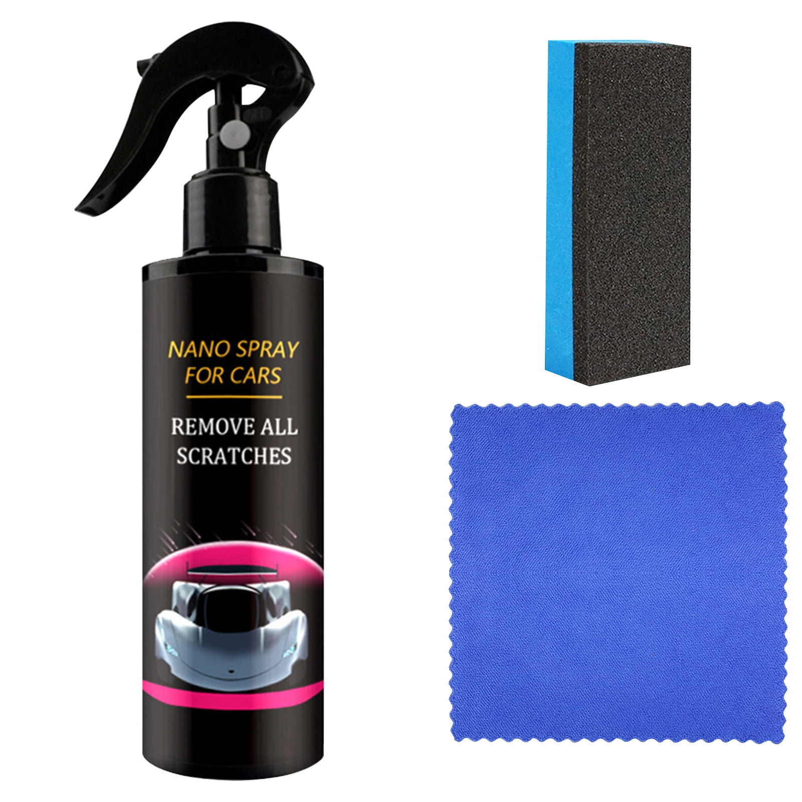 ICQOVD Car Scratch Repair Spray Interior Auto Plastic Renovation ...