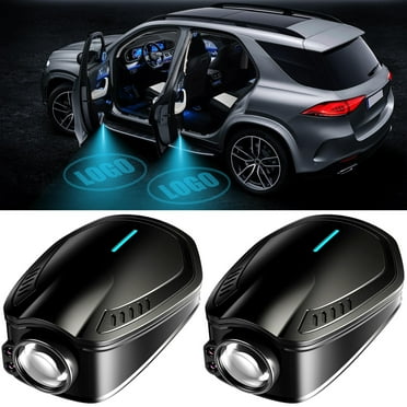 LED Car Door Super Projector Courtesy Light - Battery Powered - Set of ...
