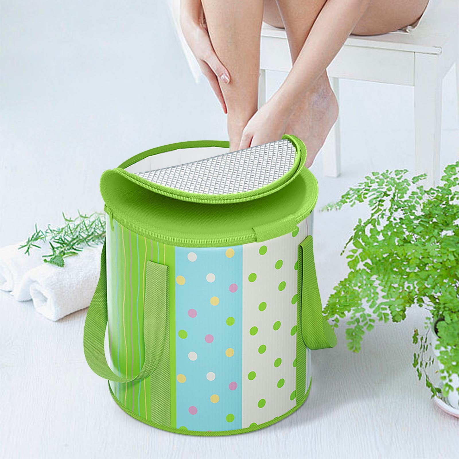 ICQOVD Clearance Foldable Foot Soaking Bucket for Household Use ...