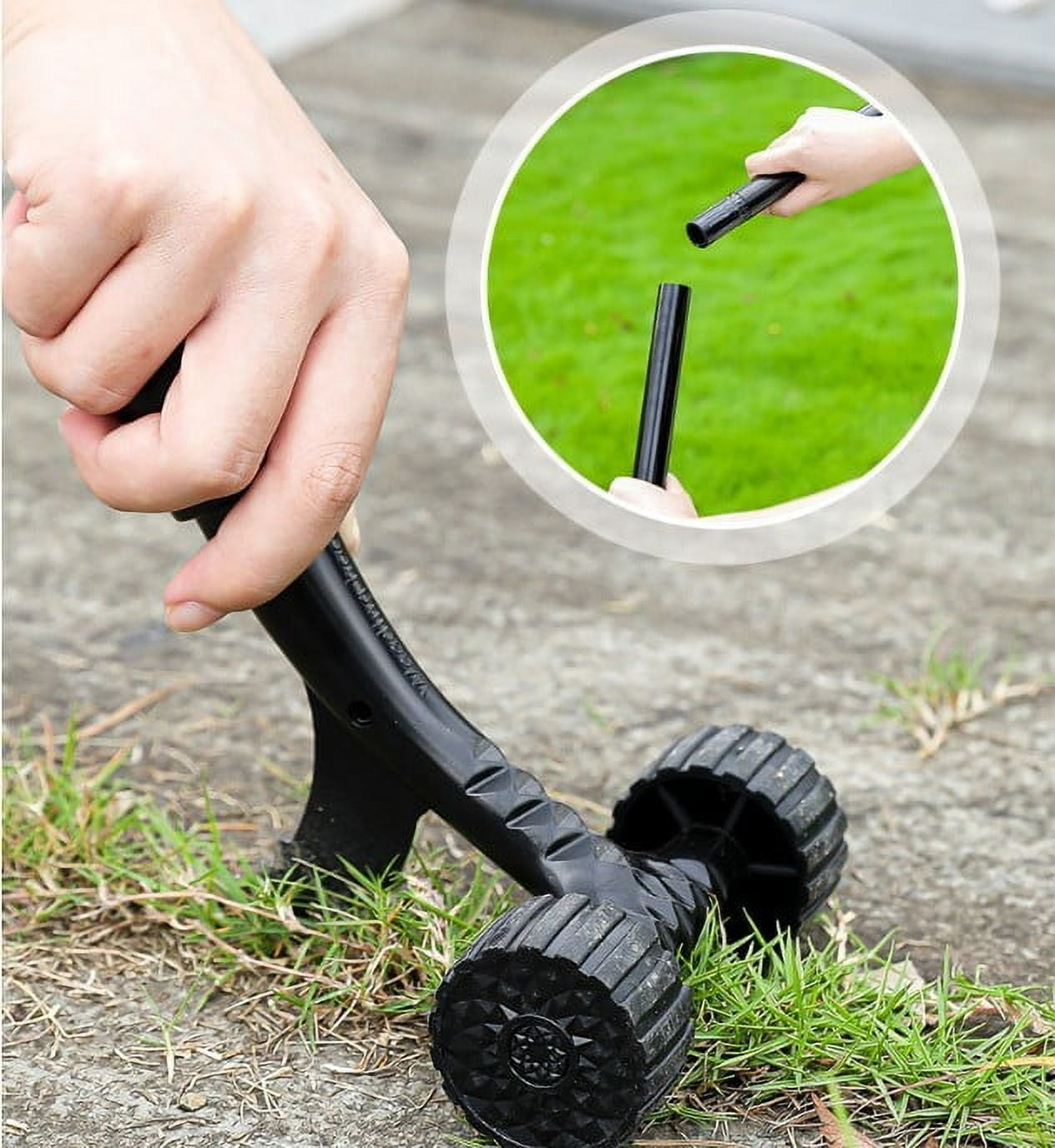 ICQOVD Clearance Gaps Weedser Weedss Hook Bend-free Garden Tool Roller ...