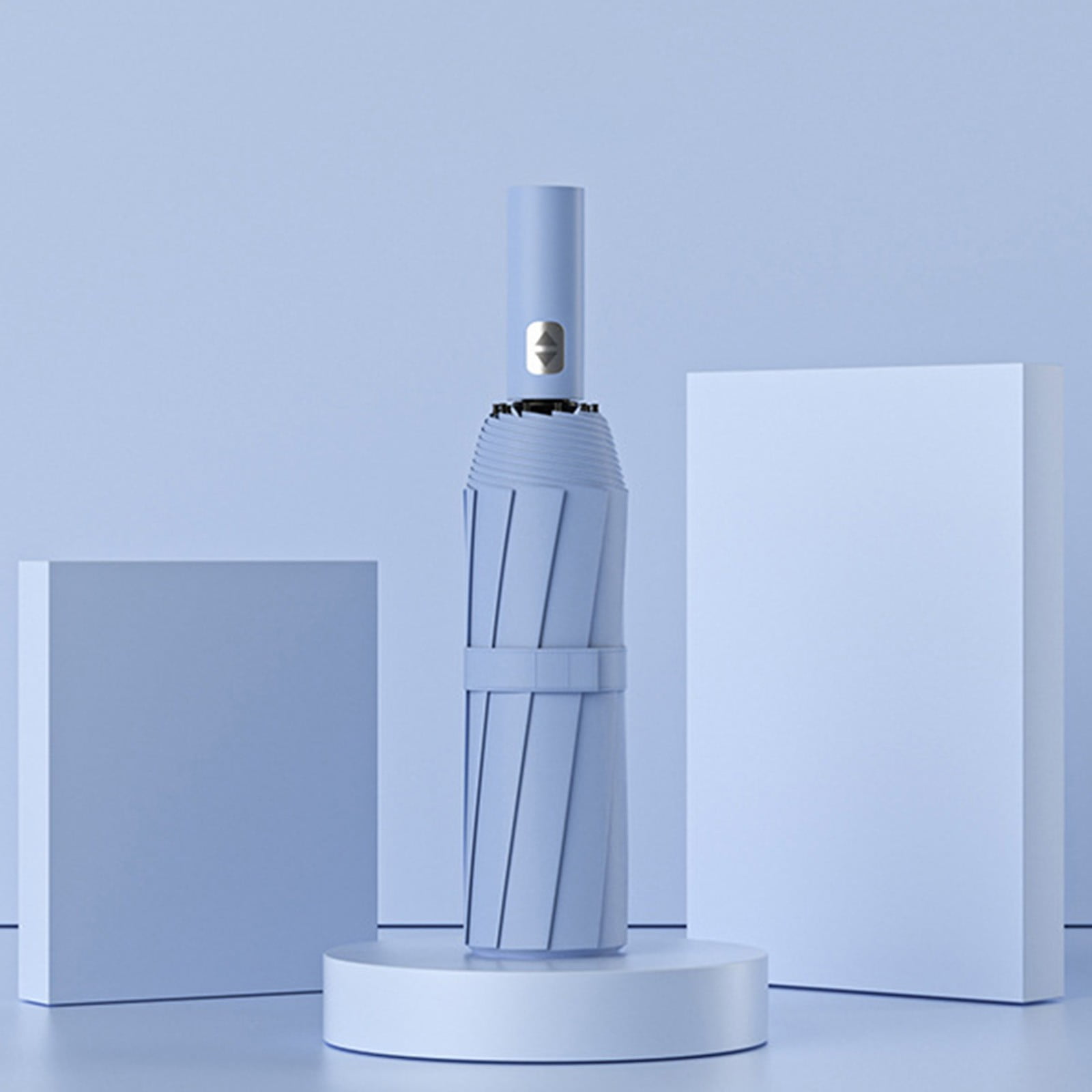 ICQOVD Fully Automatic Umbrella Double Keels Umbrella Stand One ...