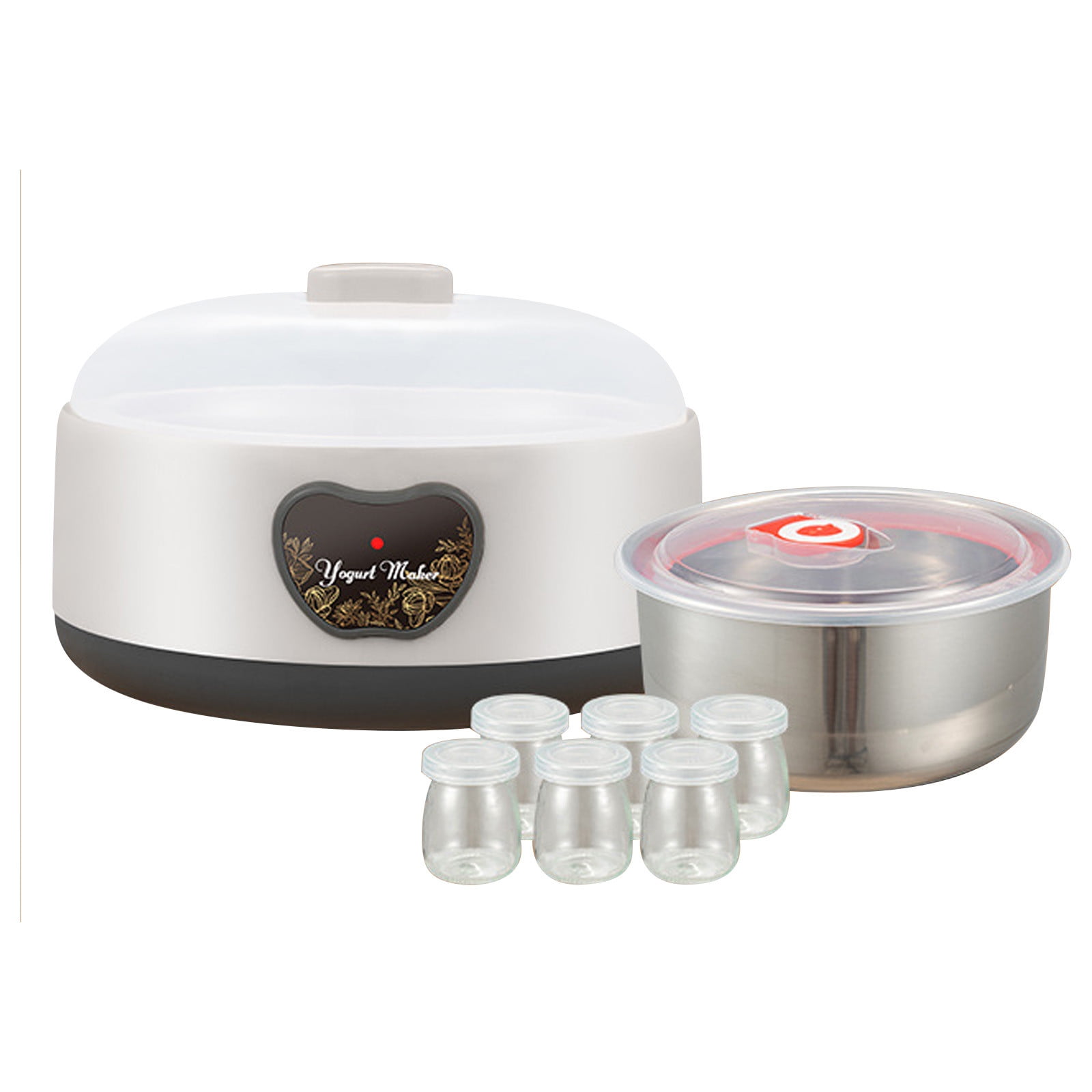 ICQOVD Home Automatic Yogurt Machine Mini Cup Multi-functional Homemade ...