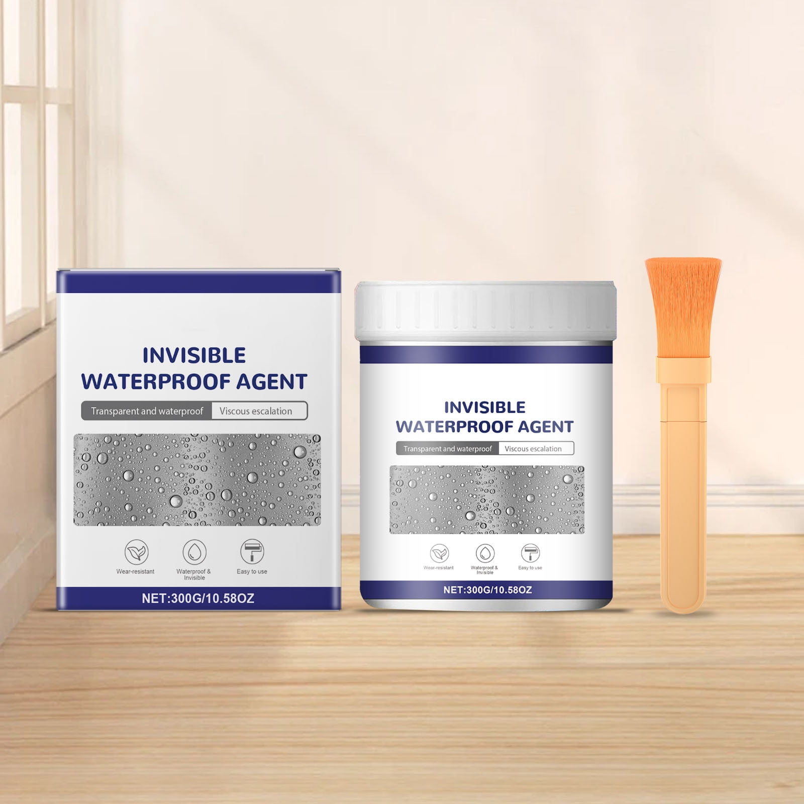 TOPRenddon Invisible Waterproof Agent Clear Coating for Wall Roof ...