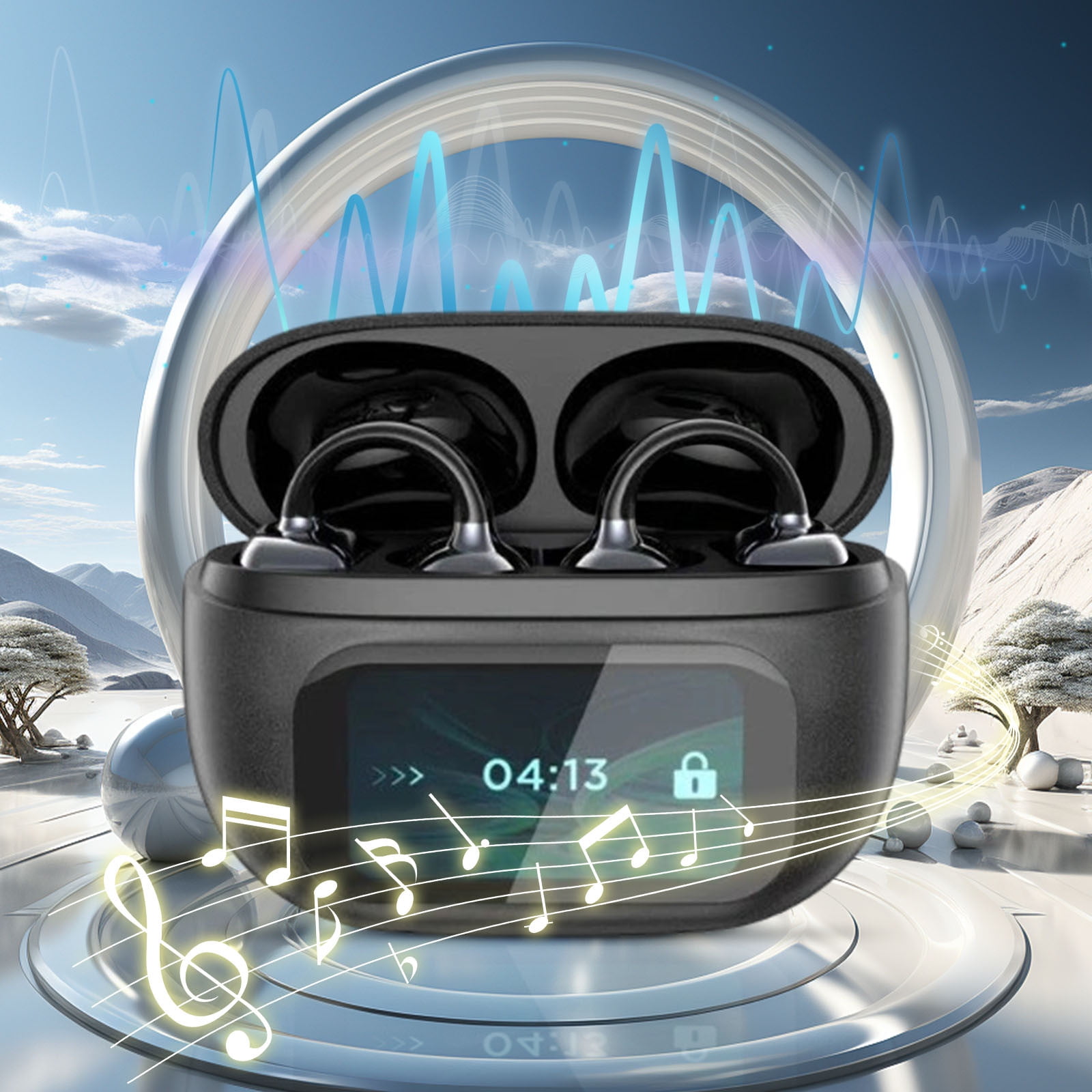 ICQOVD Language Translator Simultaneous Interpretation Earphone ...