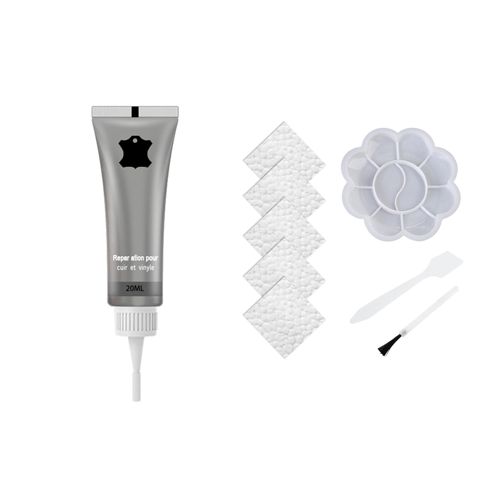 ICQOVD Leather Repair Filler Cream Kit Restores Car Seat Sofa Scratch ...
