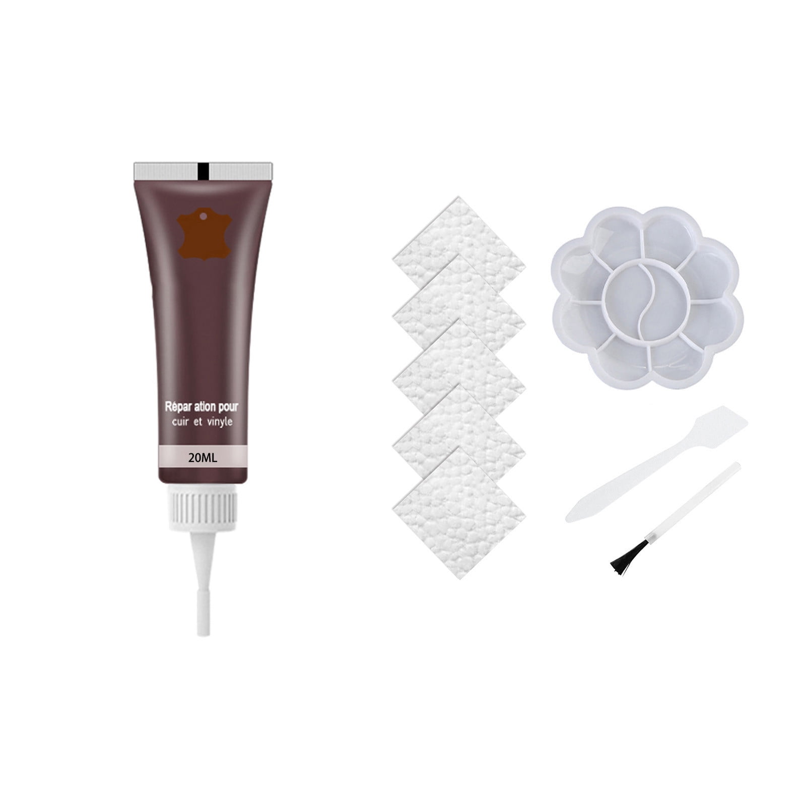 ICQOVD Leather Repair Filler Cream Kit Restores Car Seat Sofa Scratch ...