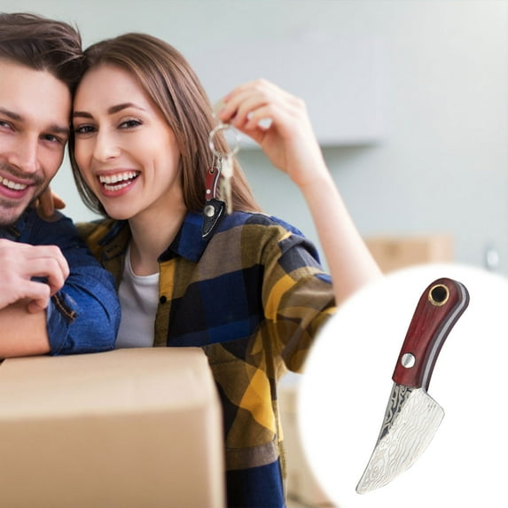 ICQOVD Mini Keychain Knife Pocket Knife,Small Portable Box Opener and ...