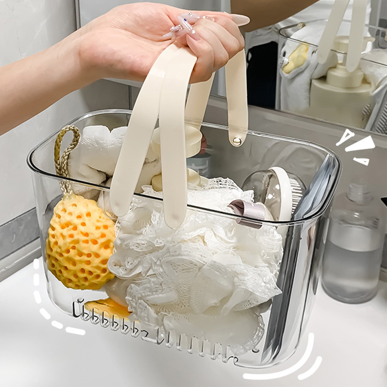 ICQOVD Picnic Basket Multi Function Lid Food Tray Table Folding Picnic ...