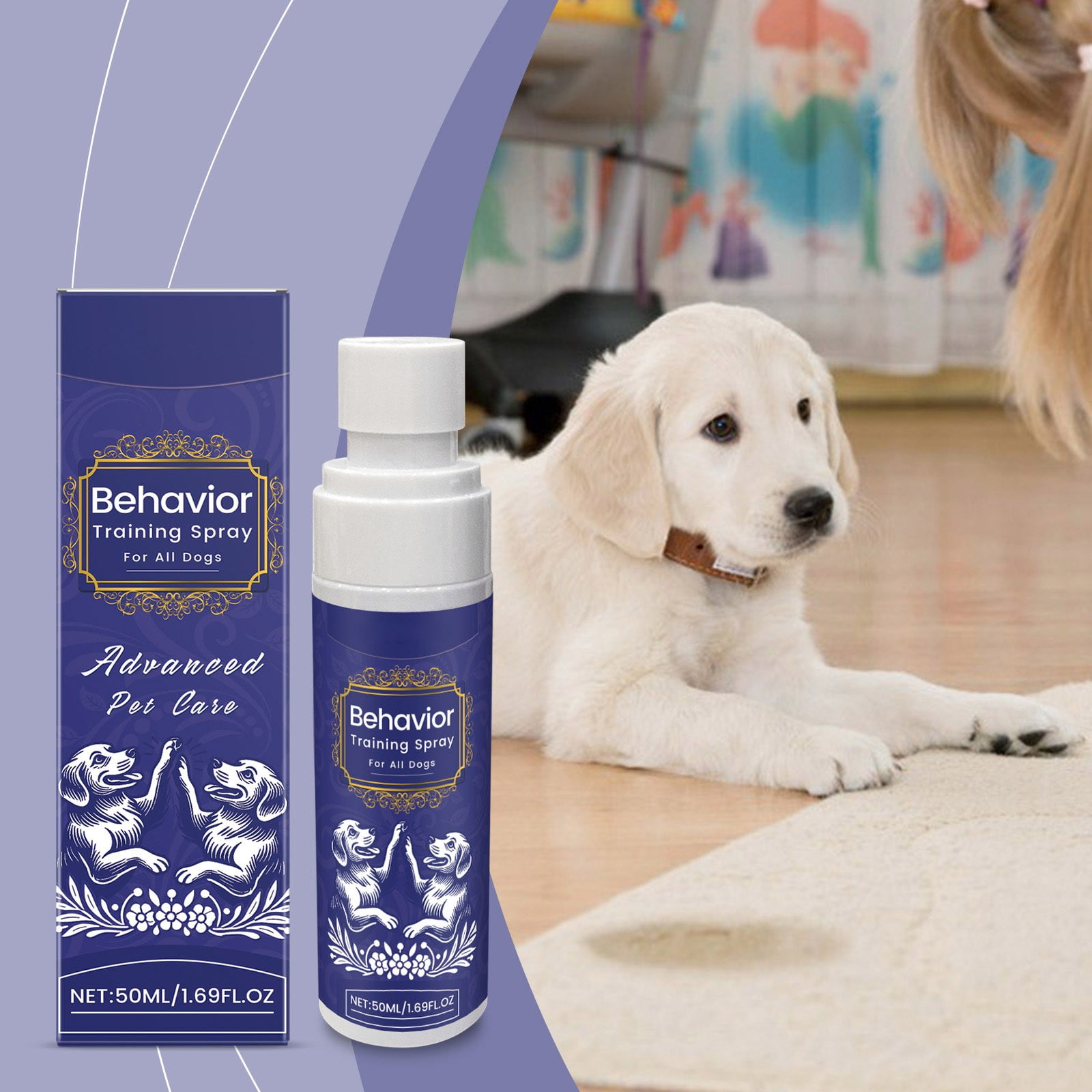 ICQOVD Potty Training Spray for Dogs Puppy Potty Training Spray Correct ...