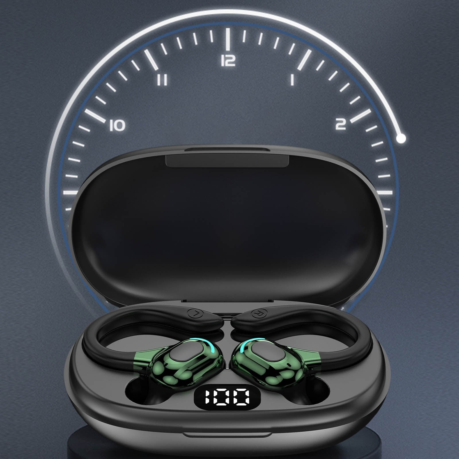 ICQOVD Smart Translation Earphones Wireless Earbuds - Open Noise ...