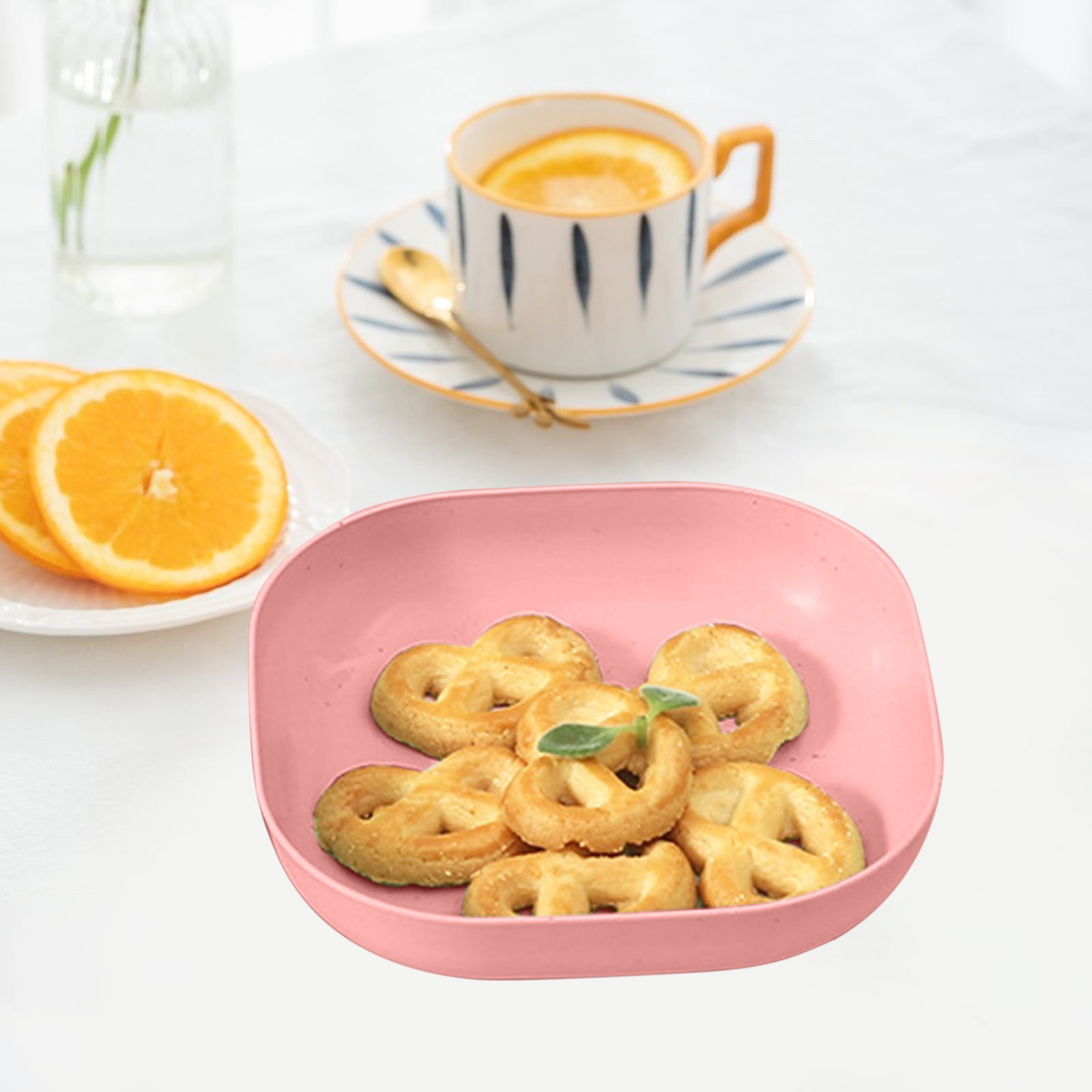 ICQOVD Whisker Fatigue Bowl Shallow Food Tray Wide Wet Food Bowl Pet ...