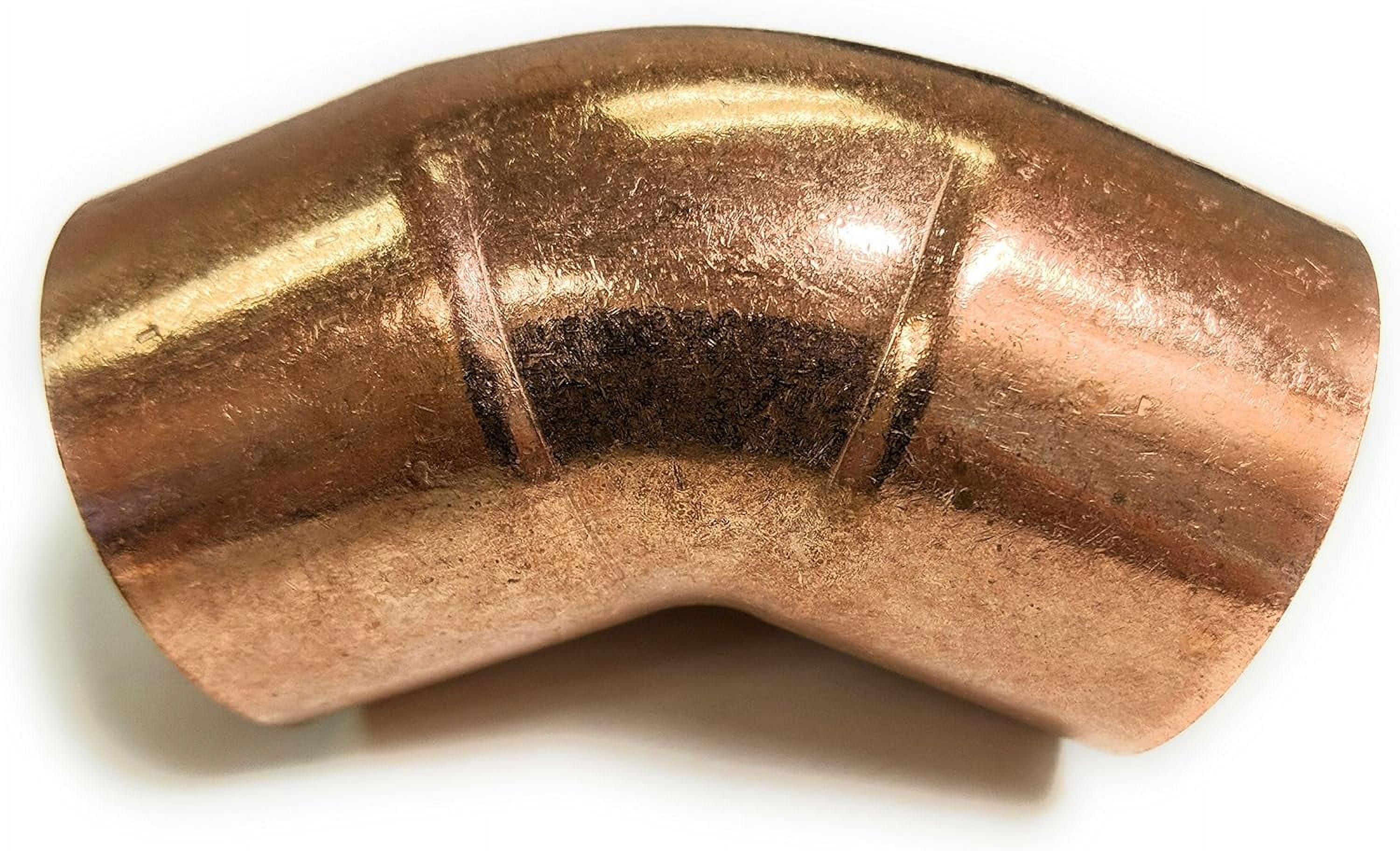 ICS Industries - Cello Wrot Copper Pressure 5/8" 45 Degree Elbow 10 ...