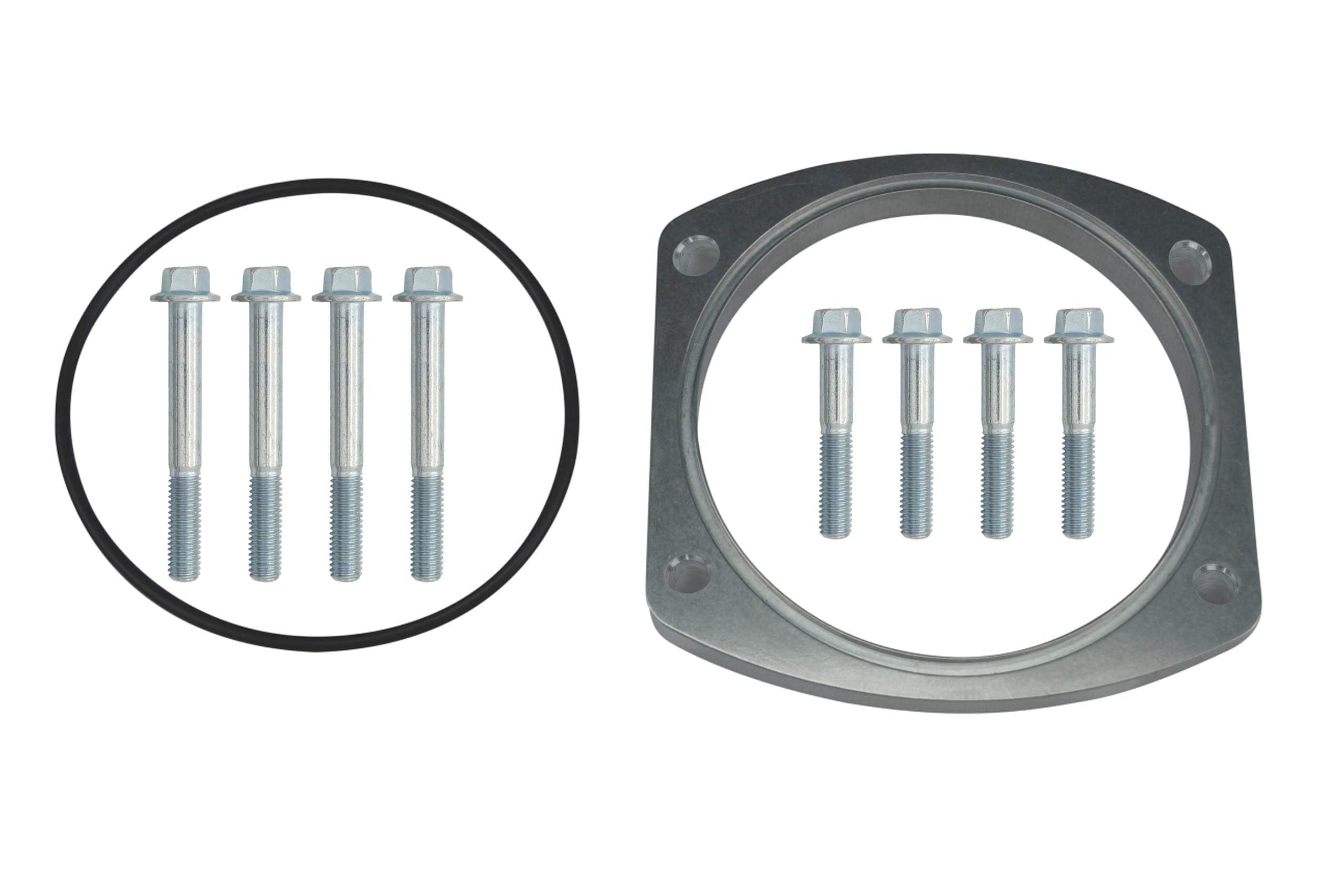 ICT Billet 102mm Throttle Body 1/2 inch Spacer Sheet Metal Intake ...