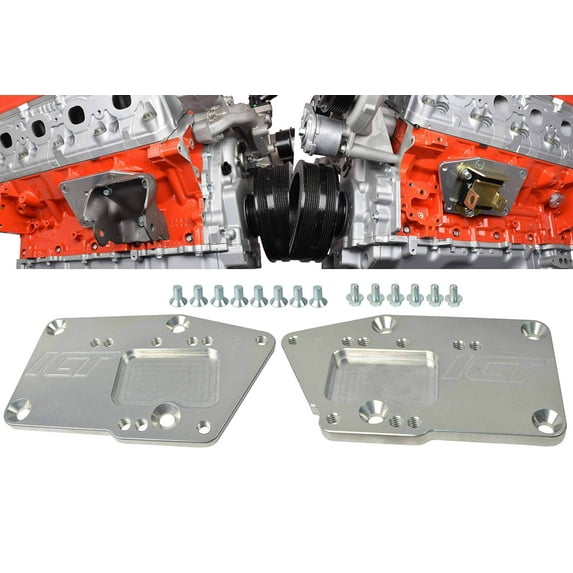 ICT Billet 2014-up LT L83 L86 LT1 Billet Engine Swap Bracket SBC ...