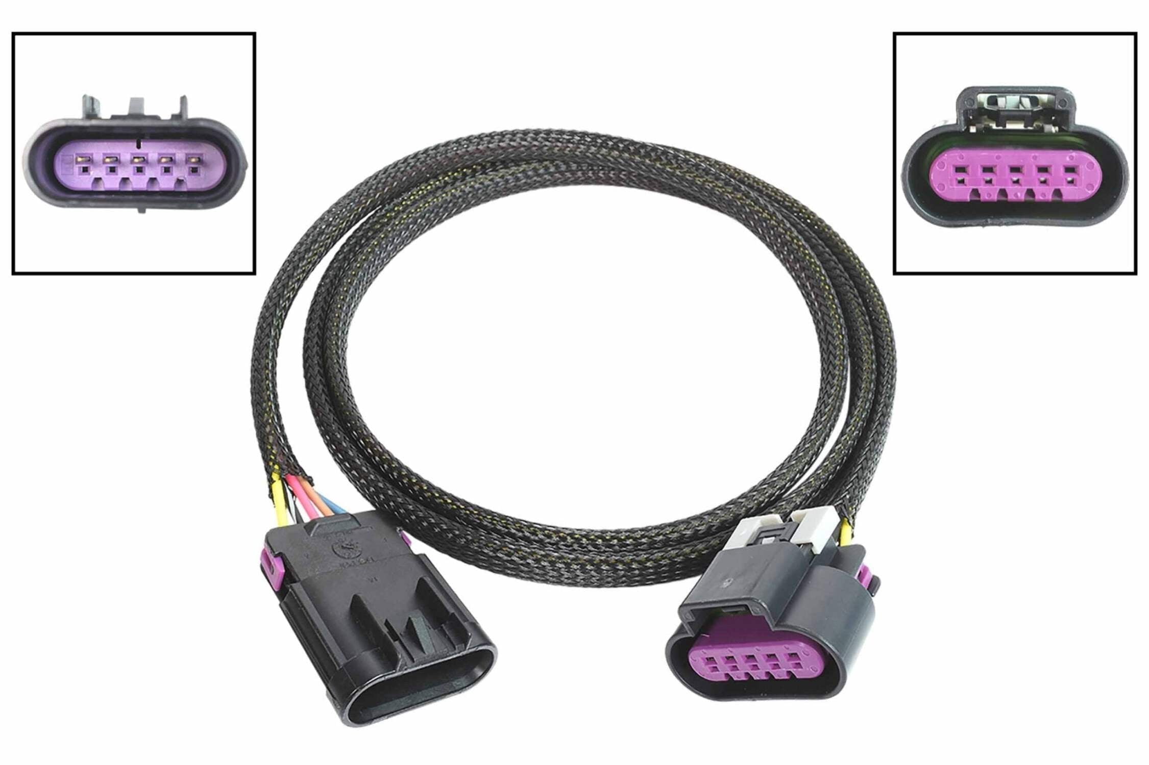 ICT Billet 48" inch Wire Extension Harness LS3 Gen 4 MAF Mass Air Flow ...