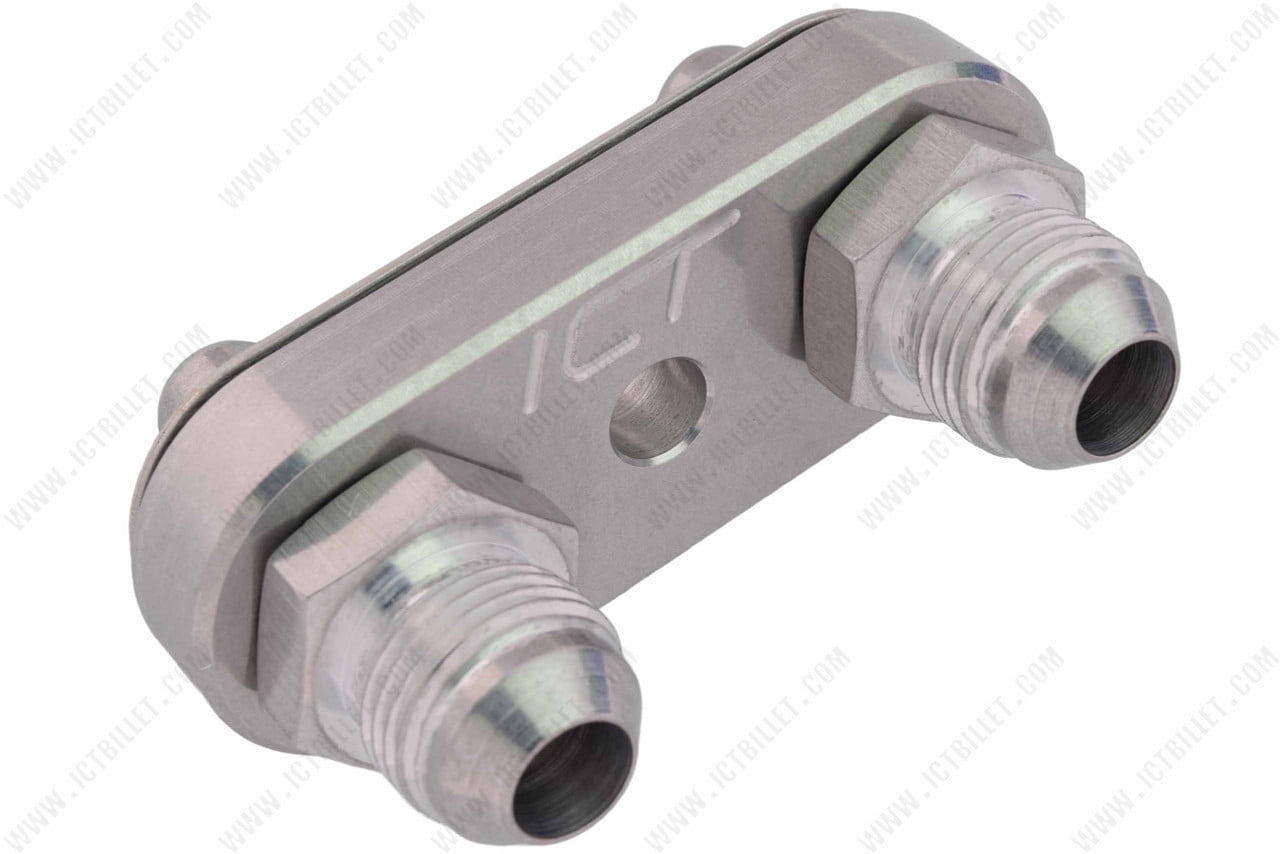 ICT Billet 6L80E 6L90E 8L90E Transmission -8AN Cooler Line Adapter ...