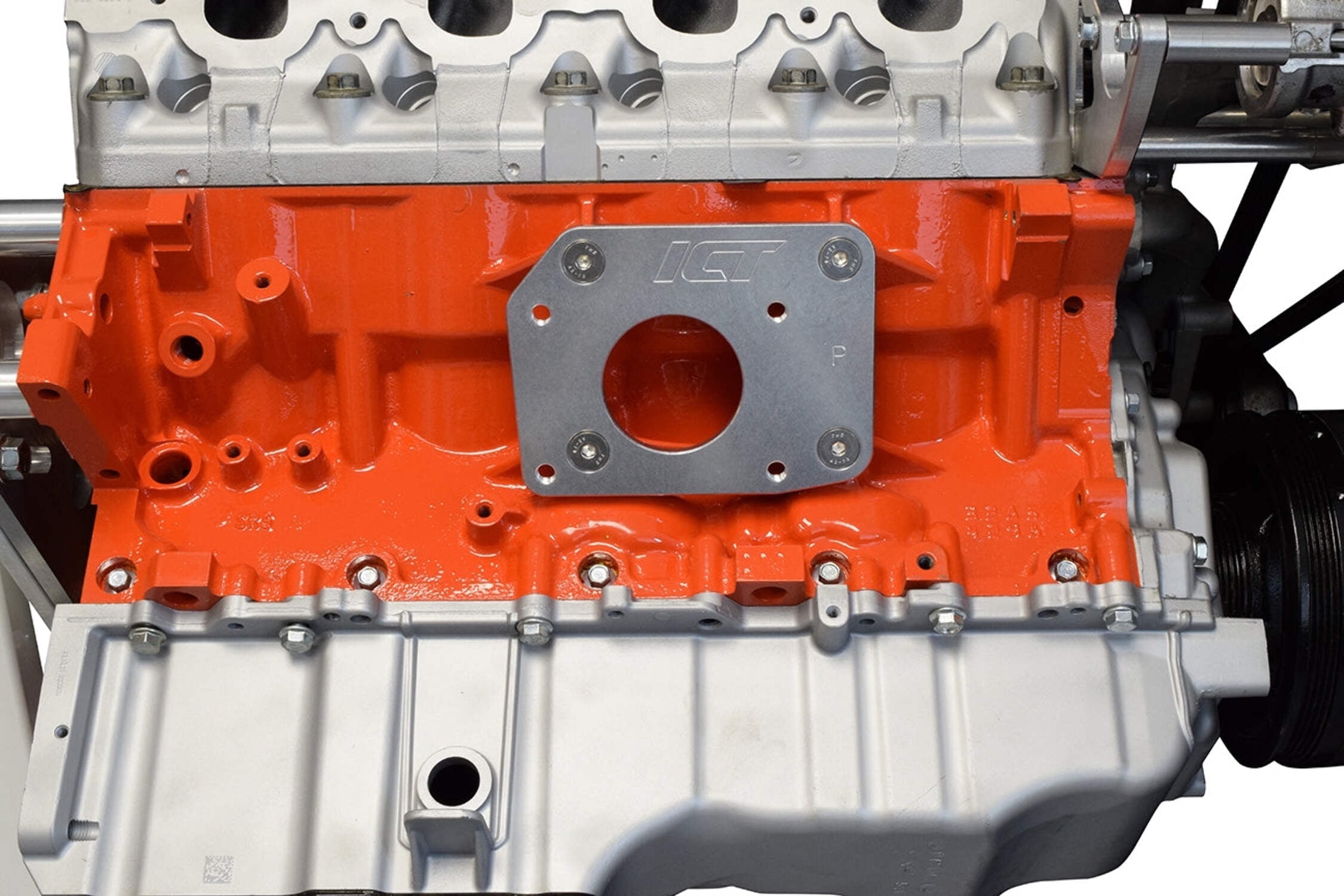 ICT Billet - Engine Mount Adapter Plates - LS1 Vehicle to LT1 Engine ...