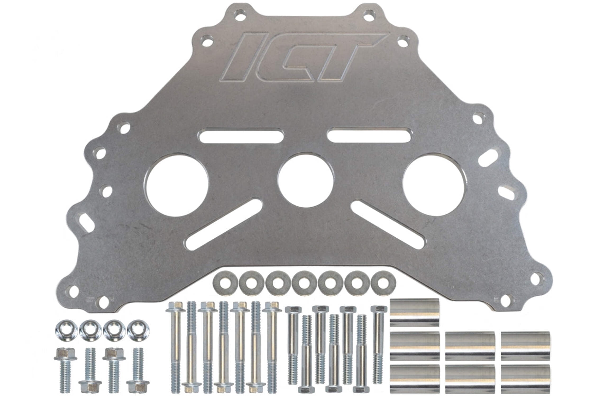 ICT Billet Engine Safe - Stand Adapter Plate Compatible with Ford BBF ...