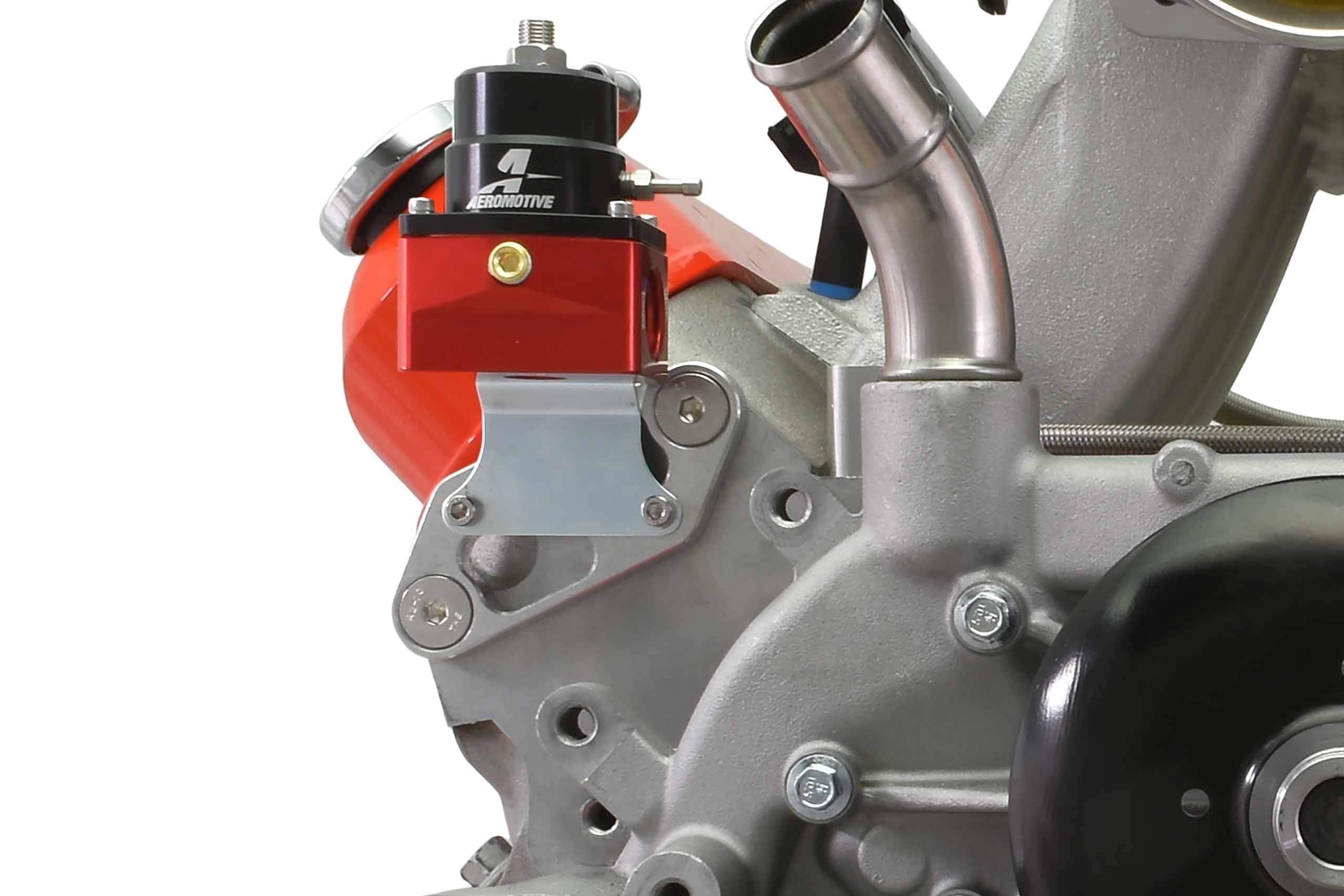 ICT Billet Fuel Pressure Regulator Mount for LS Cylinder Head Mounting ...