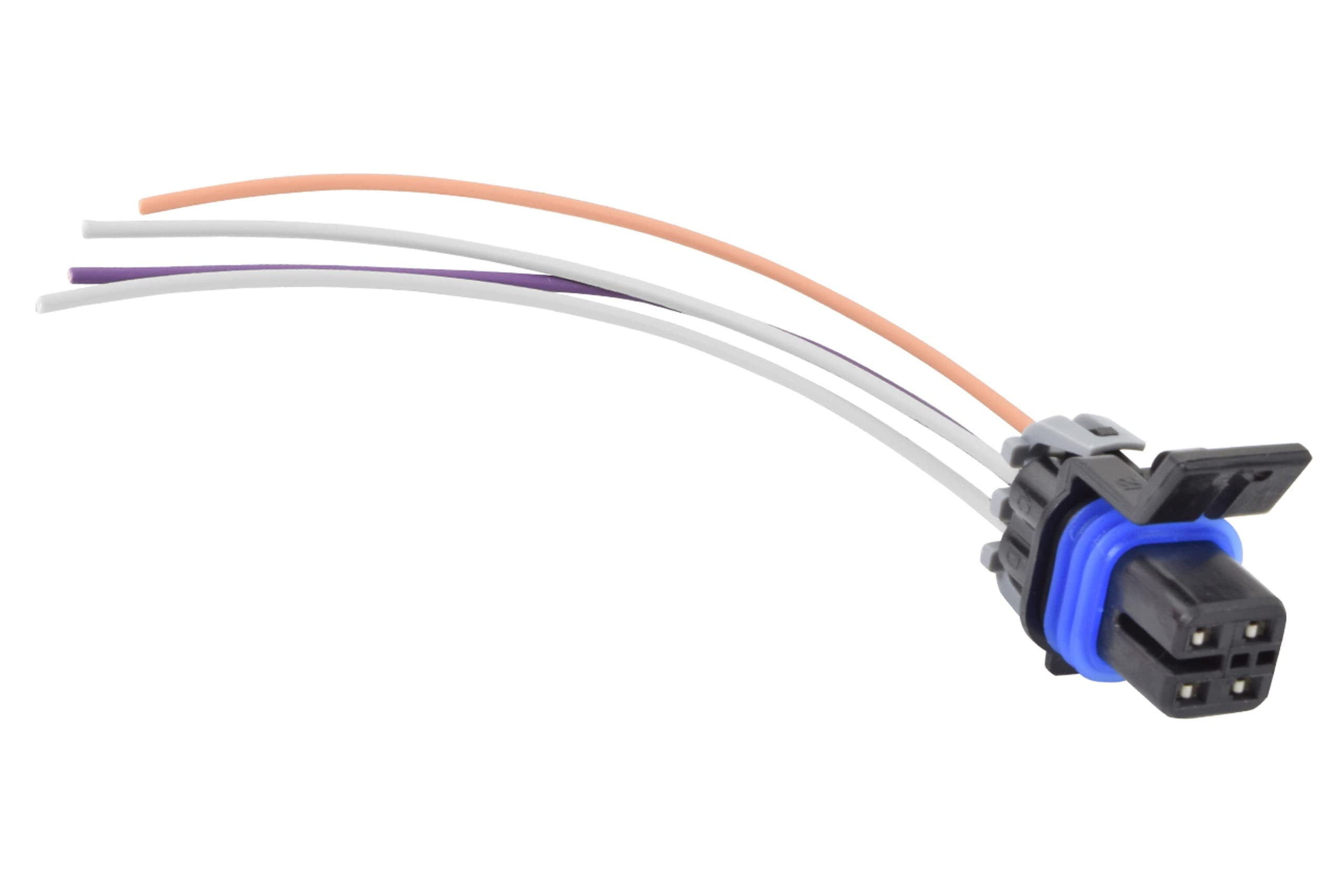 ICT Billet GM LS O2 Oxygen Sensor Square Female 1-Keyway Wire Connector ...