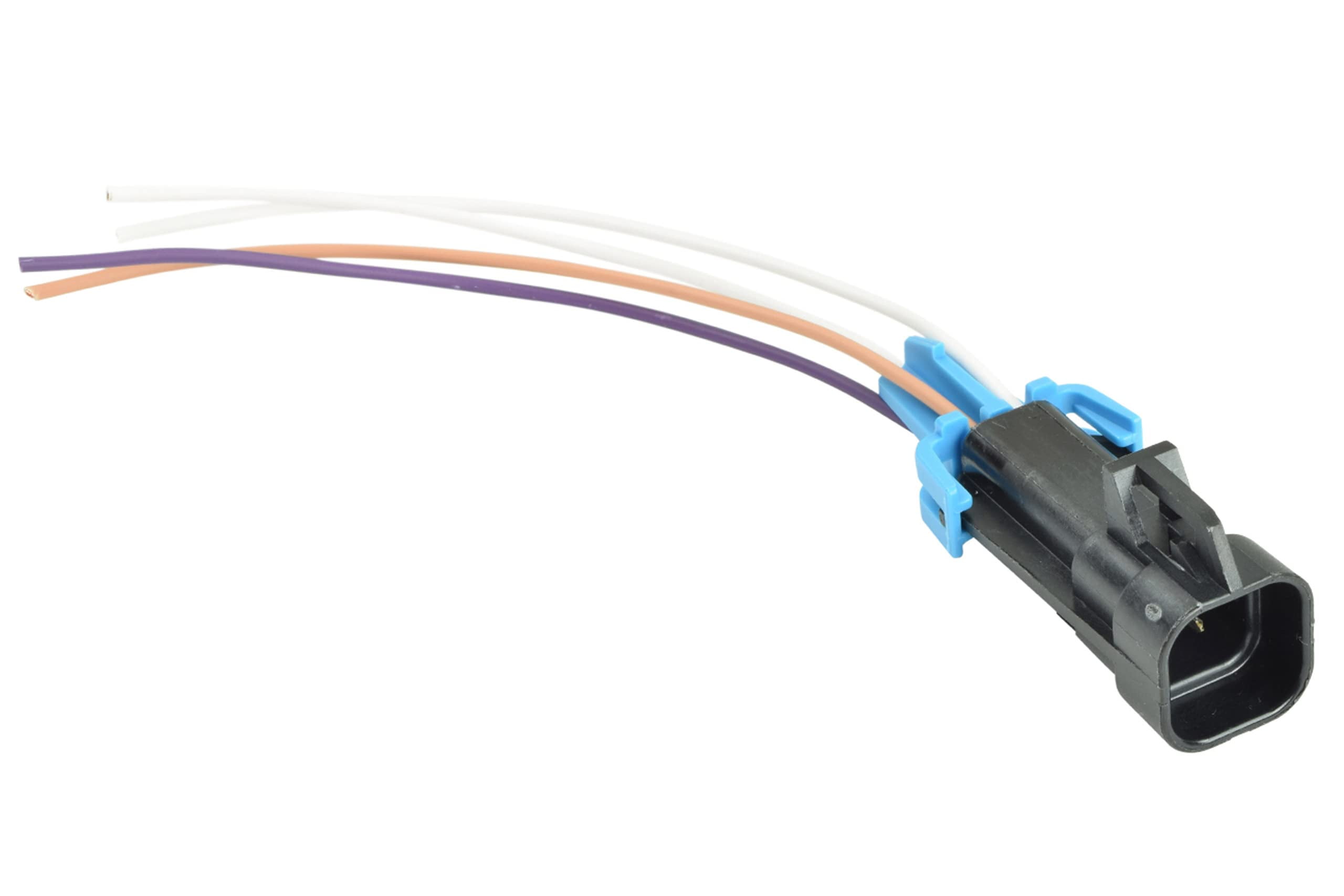 ICT Billet GM LS O2 Oxygen Sensor Square Male 1-Keyway Wire Connector ...