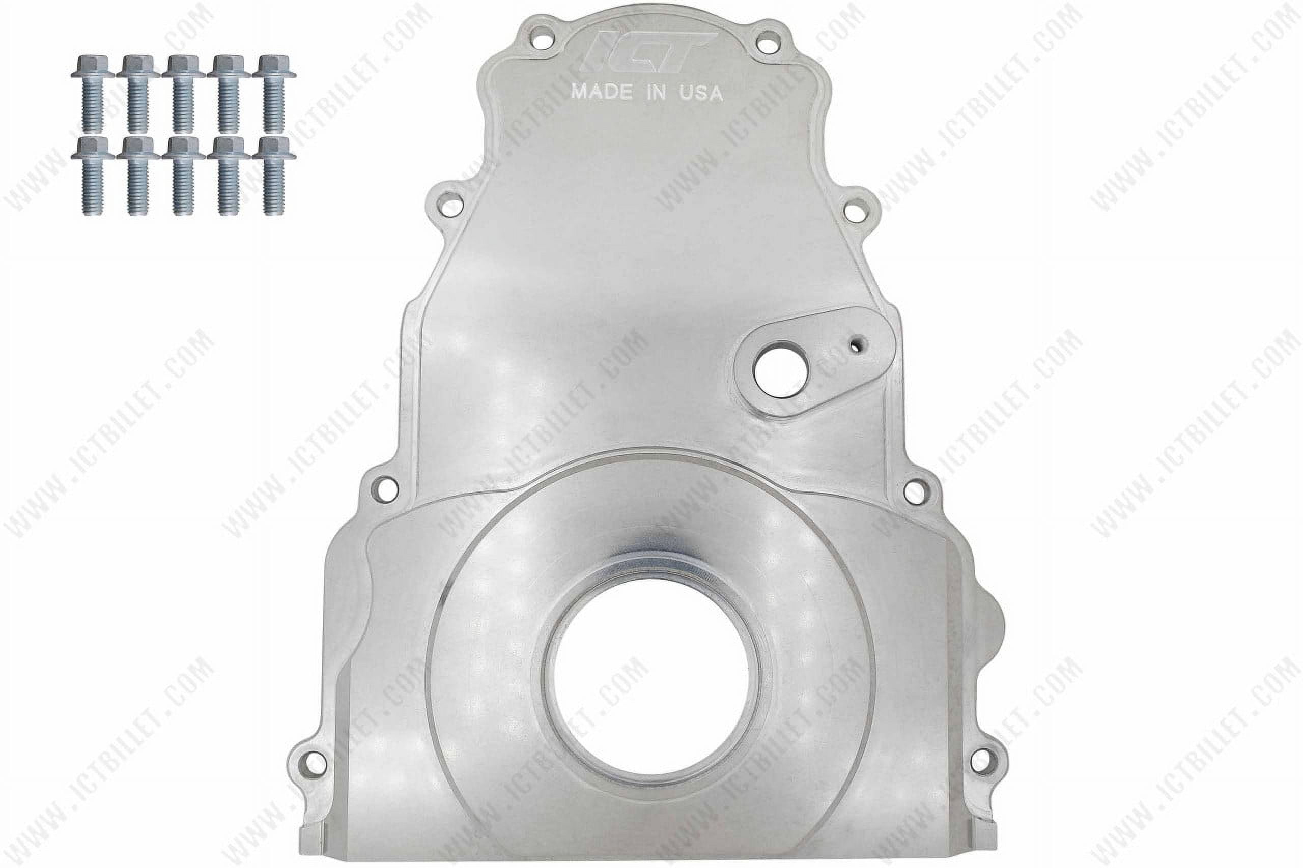 ICT Billet Gen 4 LS Timing Cover LS3 L99 L92 LS2 L76 L77 LC9 LSA L96 ...