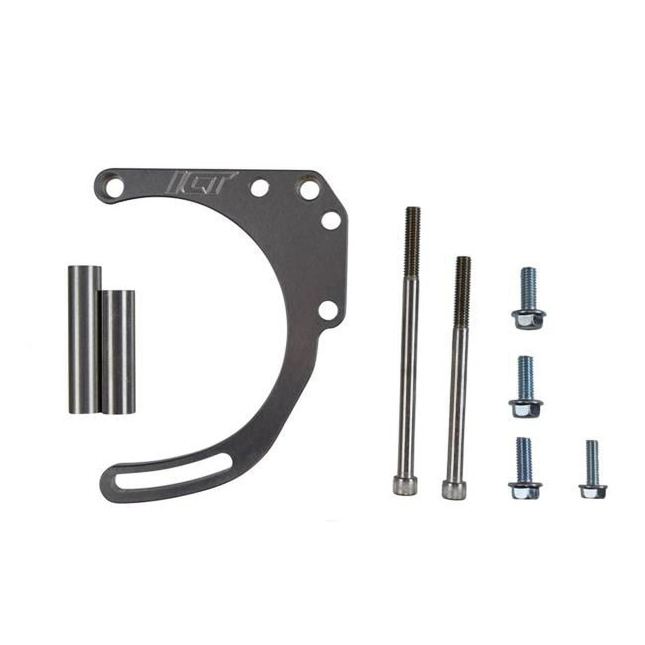 ICT Billet ICT551672 SBC Billet Low Mount Alternator Bracket with Long ...