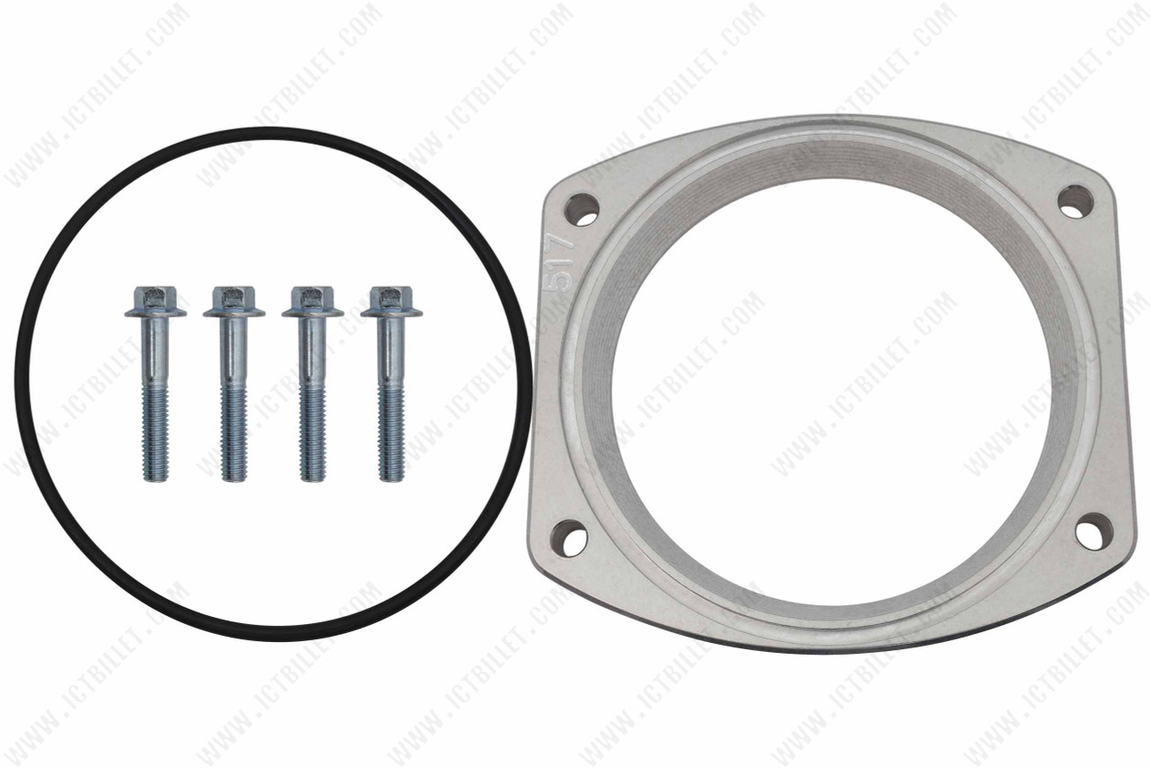 ICT Billet LS 102mm Throttle Body to 92mm Intake Manifold 4 Bolt TB ...