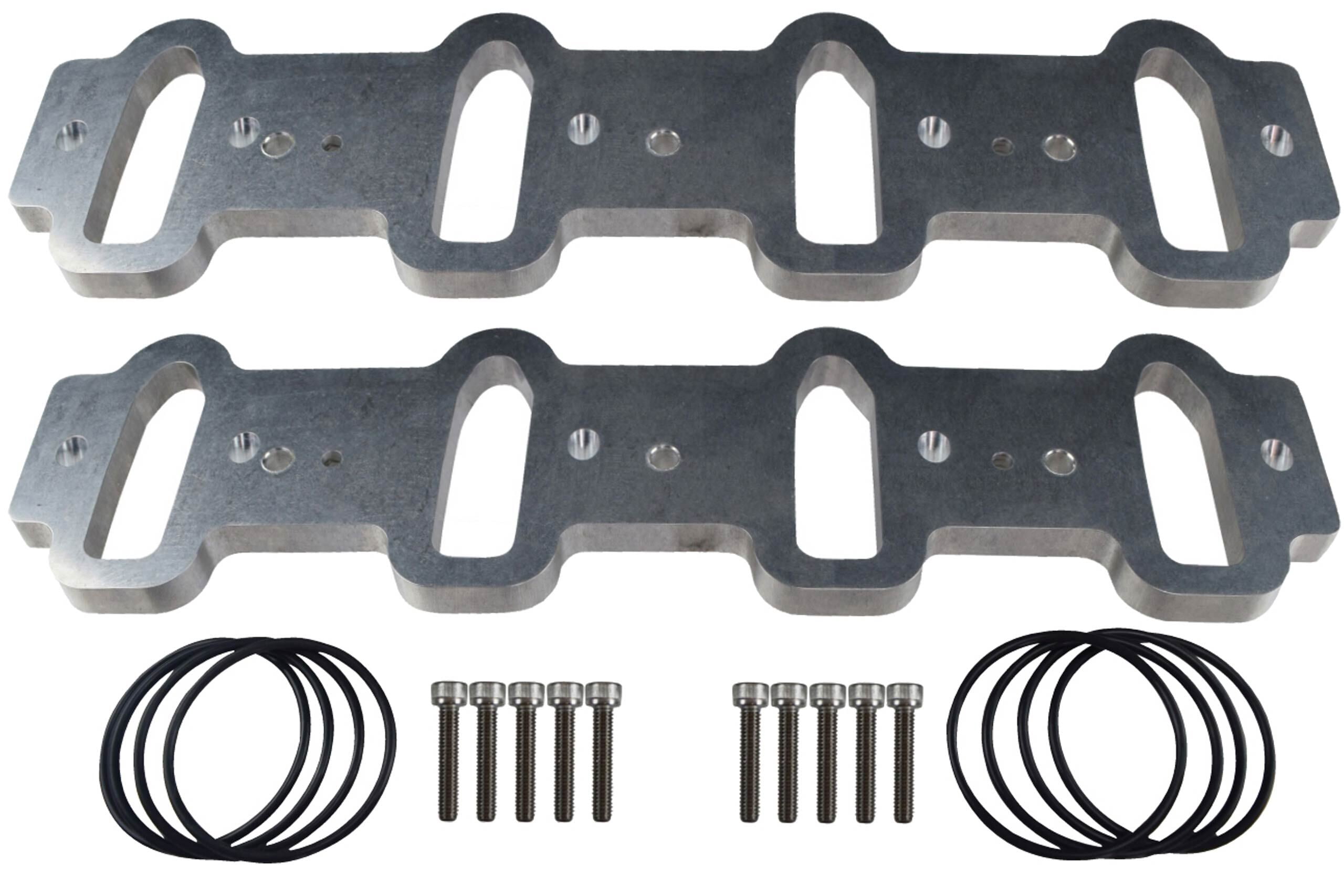ICT Billet LS Cathedral Port Custom Intake Manifold Weld Flanges ...