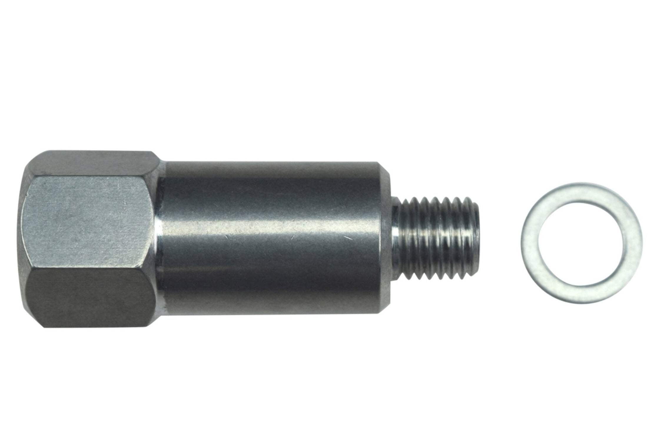 ICT Billet LS Engine Swap M12 1.5 Adapter to 3/8 NPT Extended Length ...