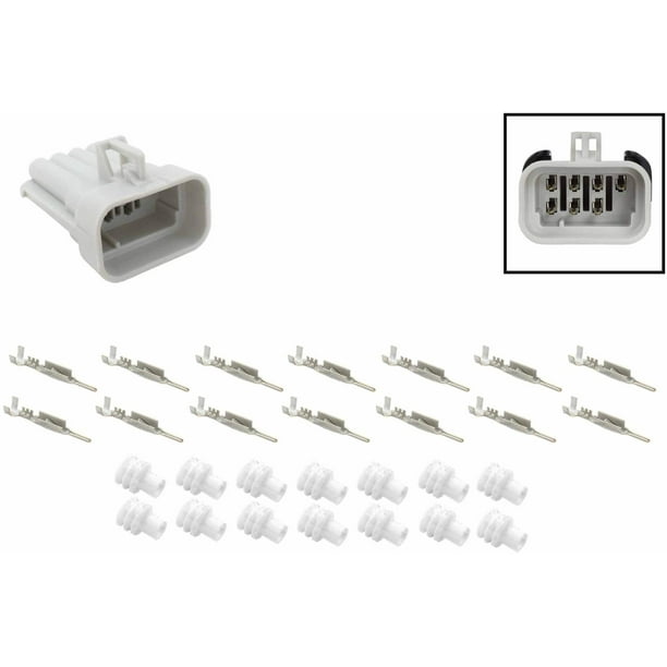 ICT Billet LS Ignition Coil Wire Main Male Connector Component Kit ...