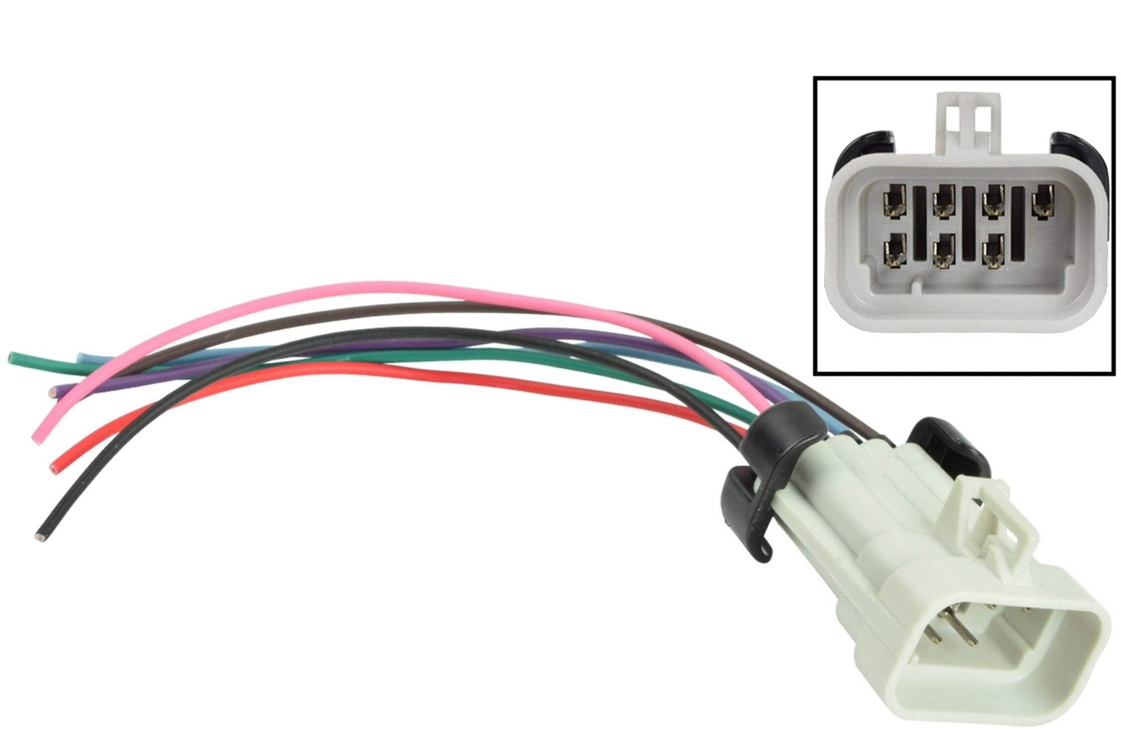 ICT Billet LS Ignition Coil Wire Main Male Connector Pigtail Harness ...