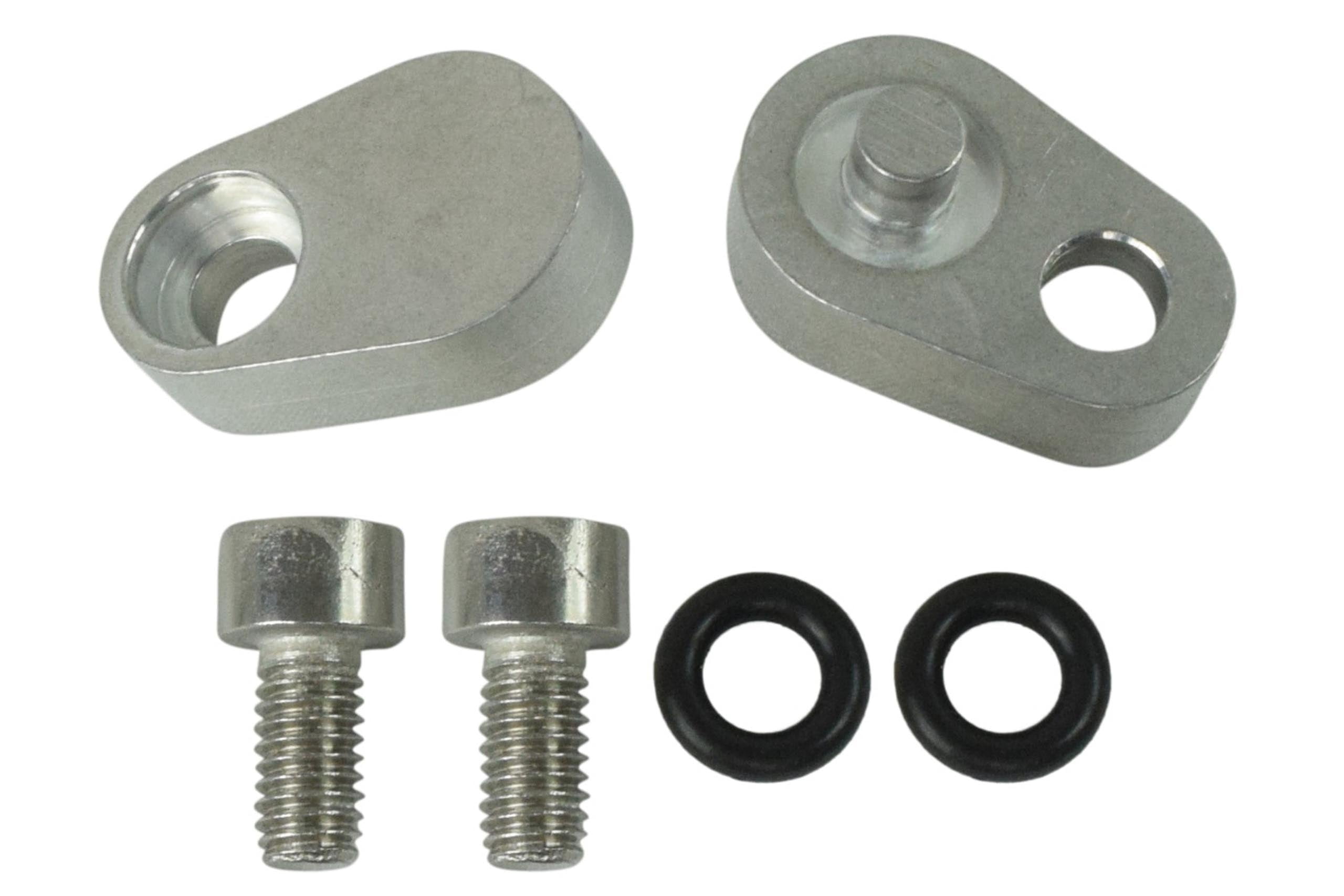 ICT Billet LS LS1 Coolant / Steam Port Block off Plate Set - Walmart.com