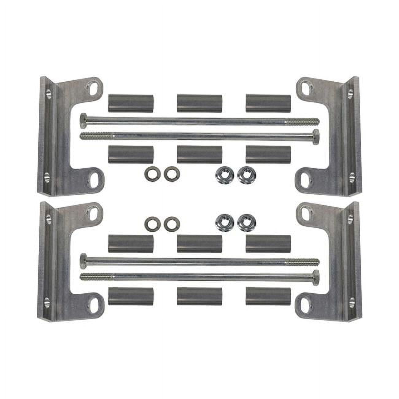 ICT Billet LS Remote Mount Coil Relocation Brackets - Walmart.com