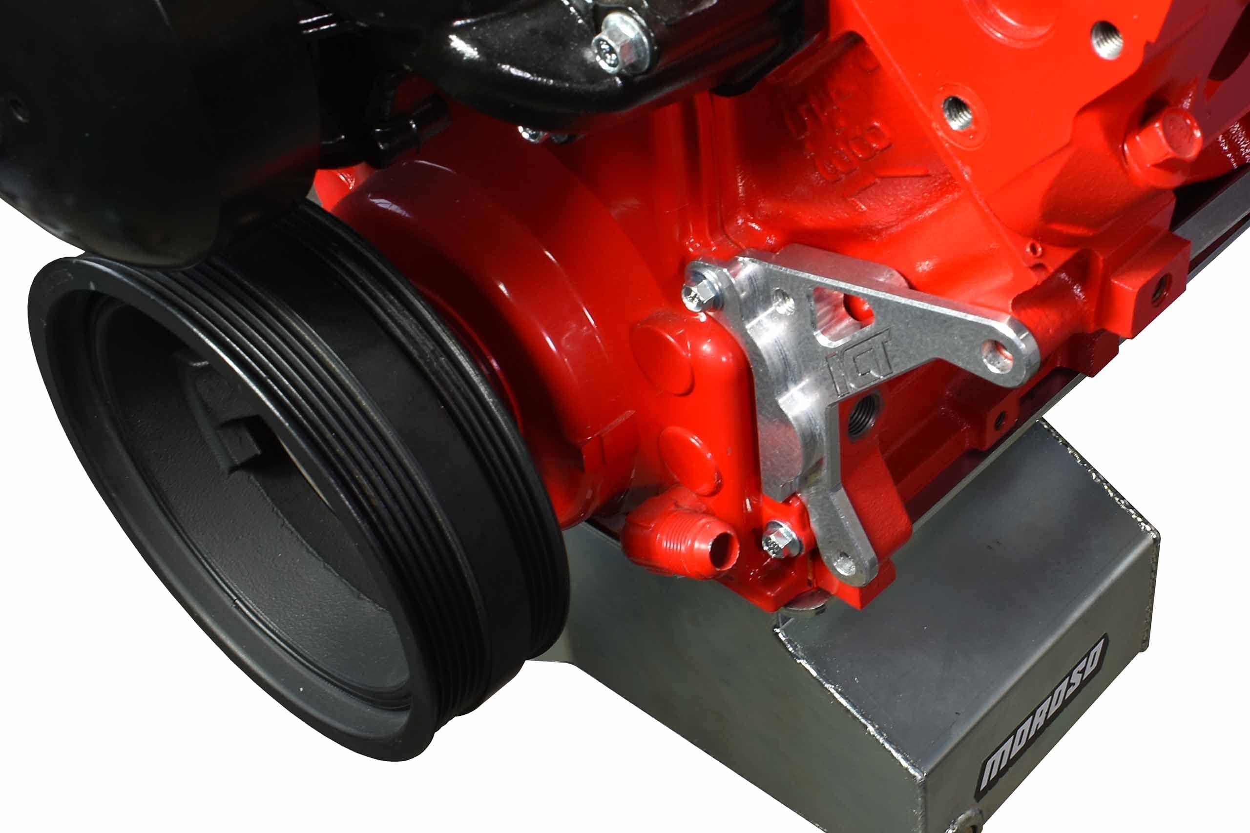 ICT Billet LS Truck Iron Block Interior Third (3rd) Hole Bracket Low ...