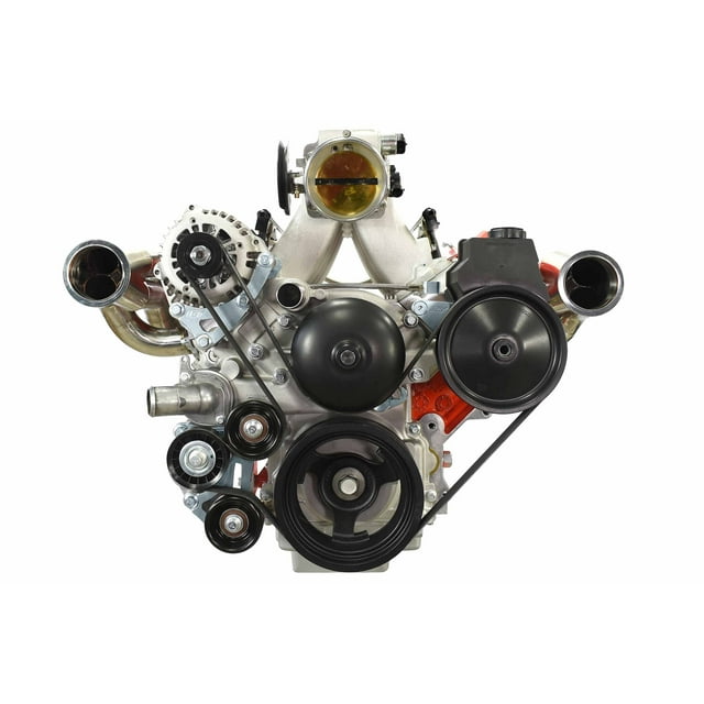 ICT Billet LS Turbo Alternator and Power Steering Bracket Kit for LS1 ...