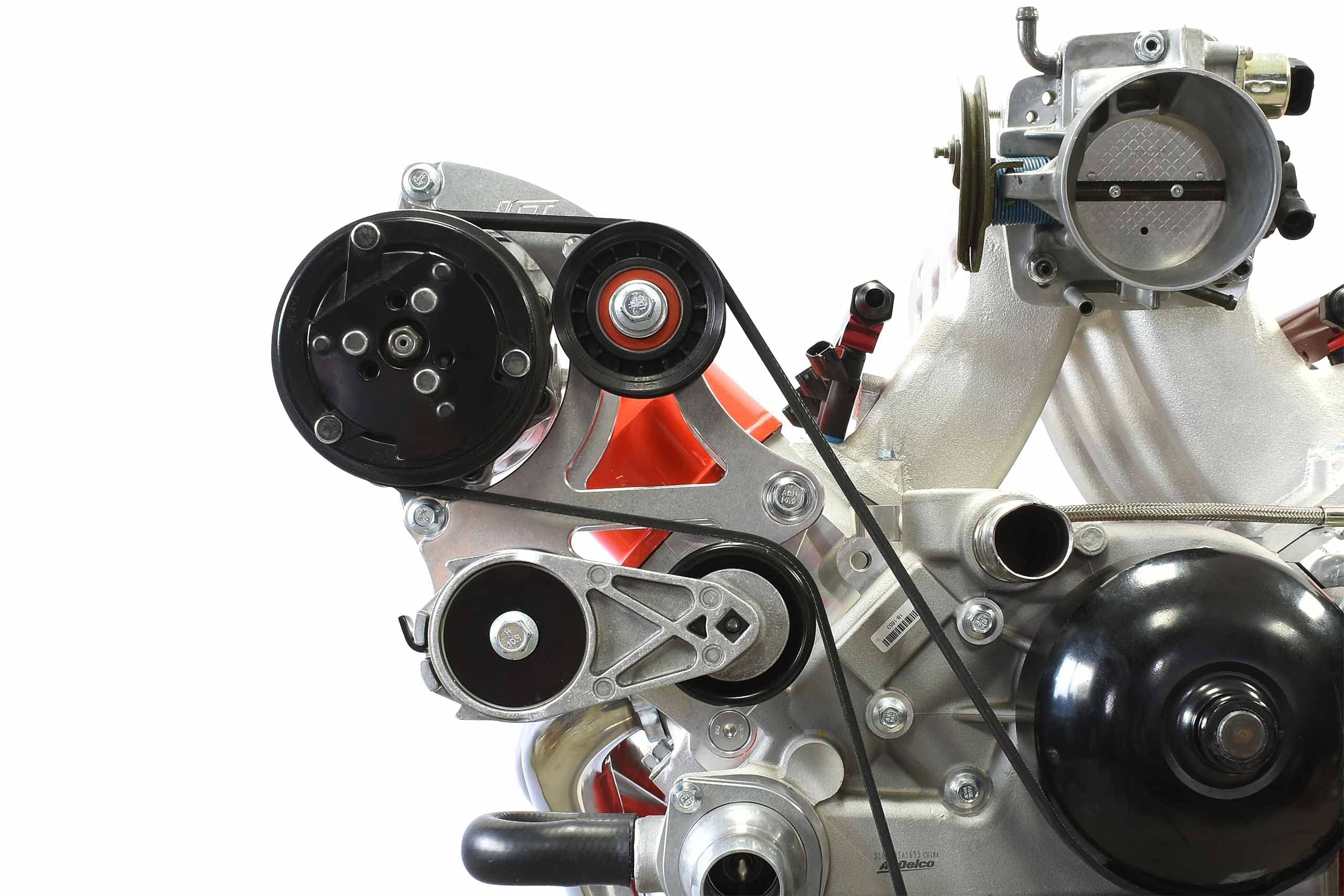 ICT Billet LS1 Camaro GTO Sanden 7176 SD7 Mini A/C Air Conditioner ...