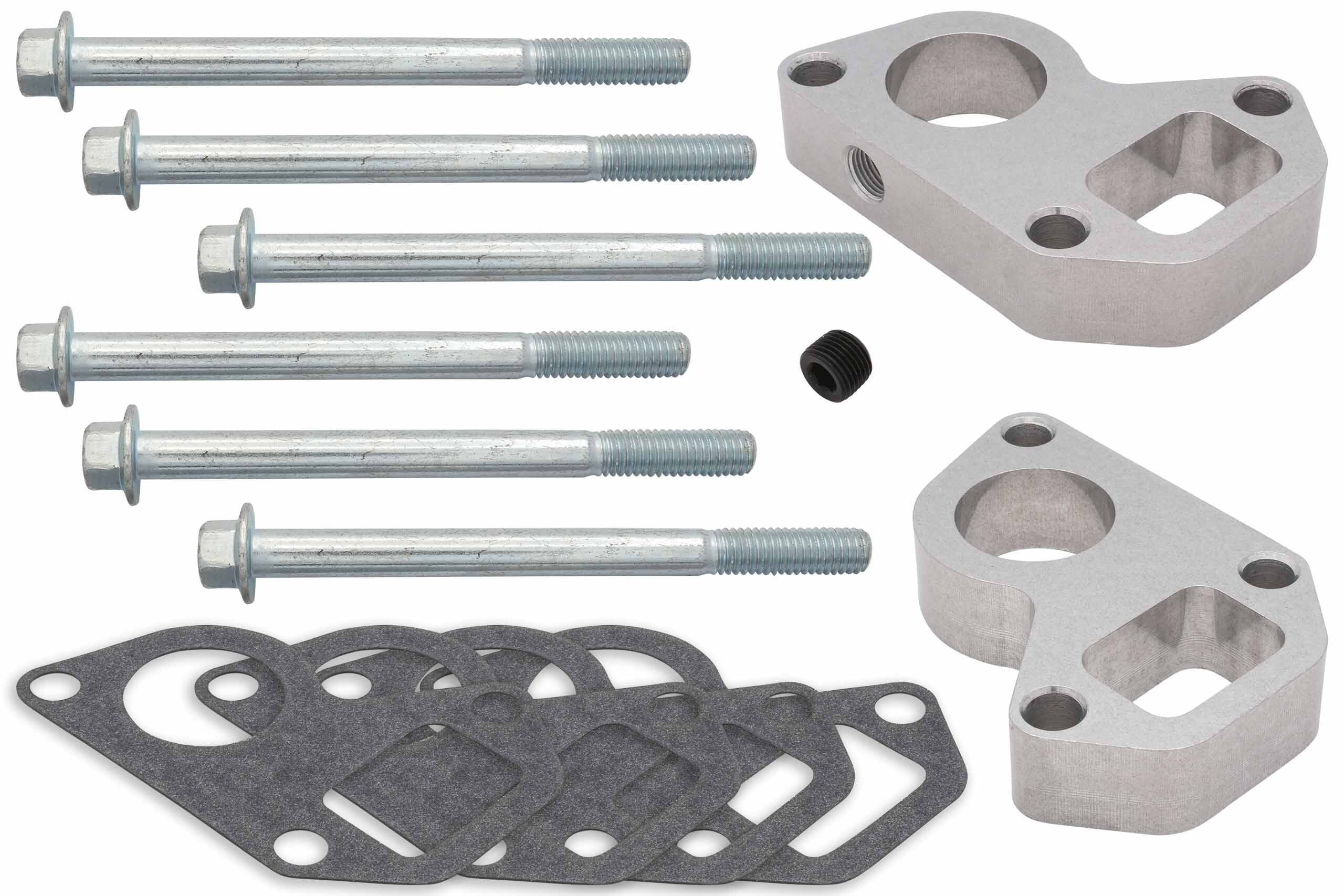 ICT Billet (LS1 Camaro to Truck) Water Pump Spacer .7" Adapter Swap kit ...