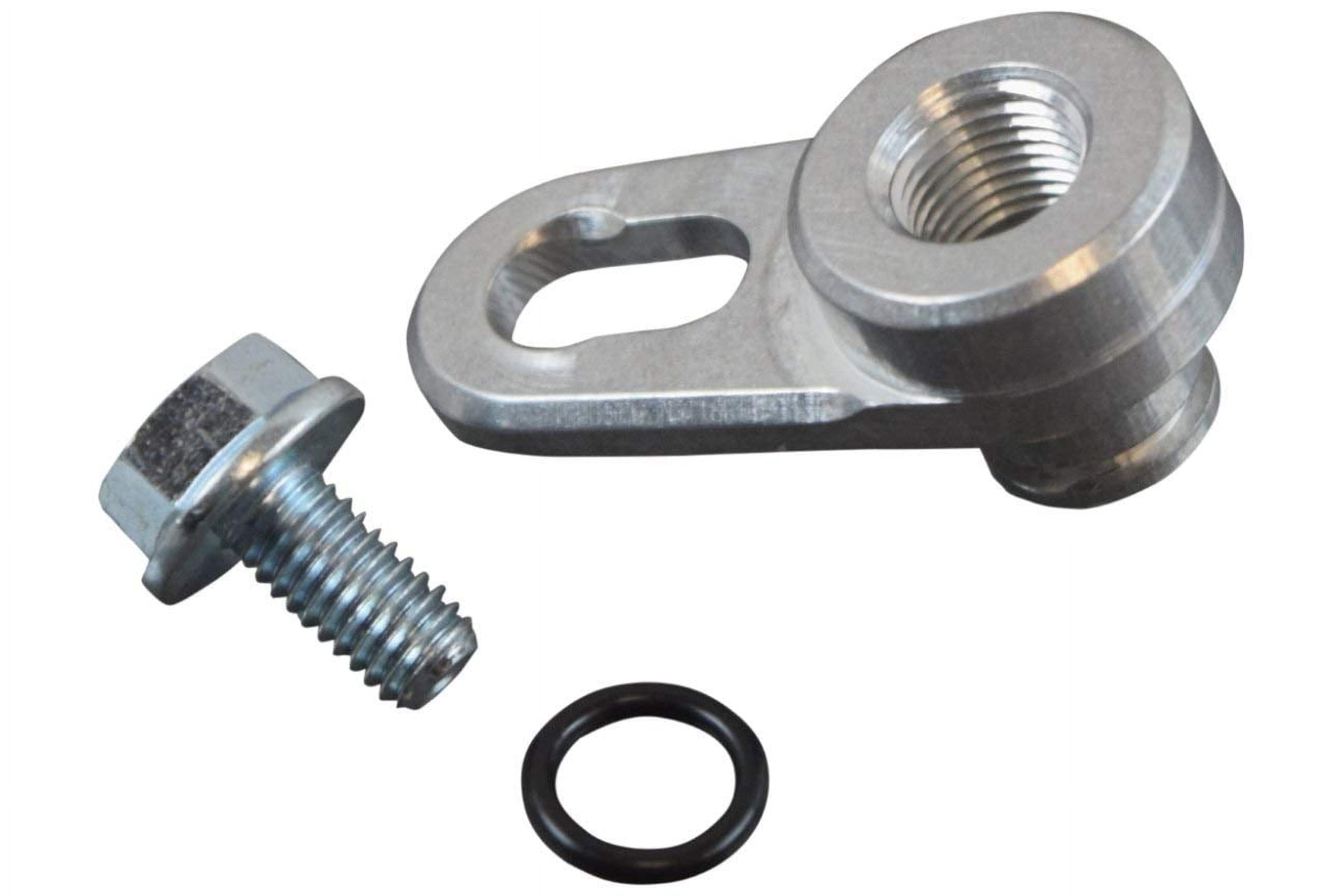 ICT Billet LSA LS9 LT4 LS Supercharger Vacuum Port 1/8 NPT Hose Adapter ...
